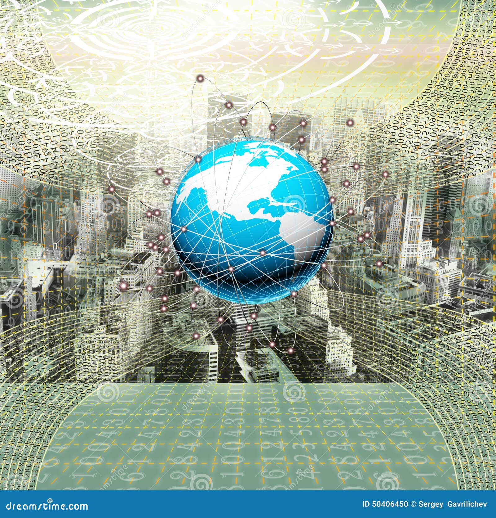 Internet stock illustration. Illustration of concept - 50406450