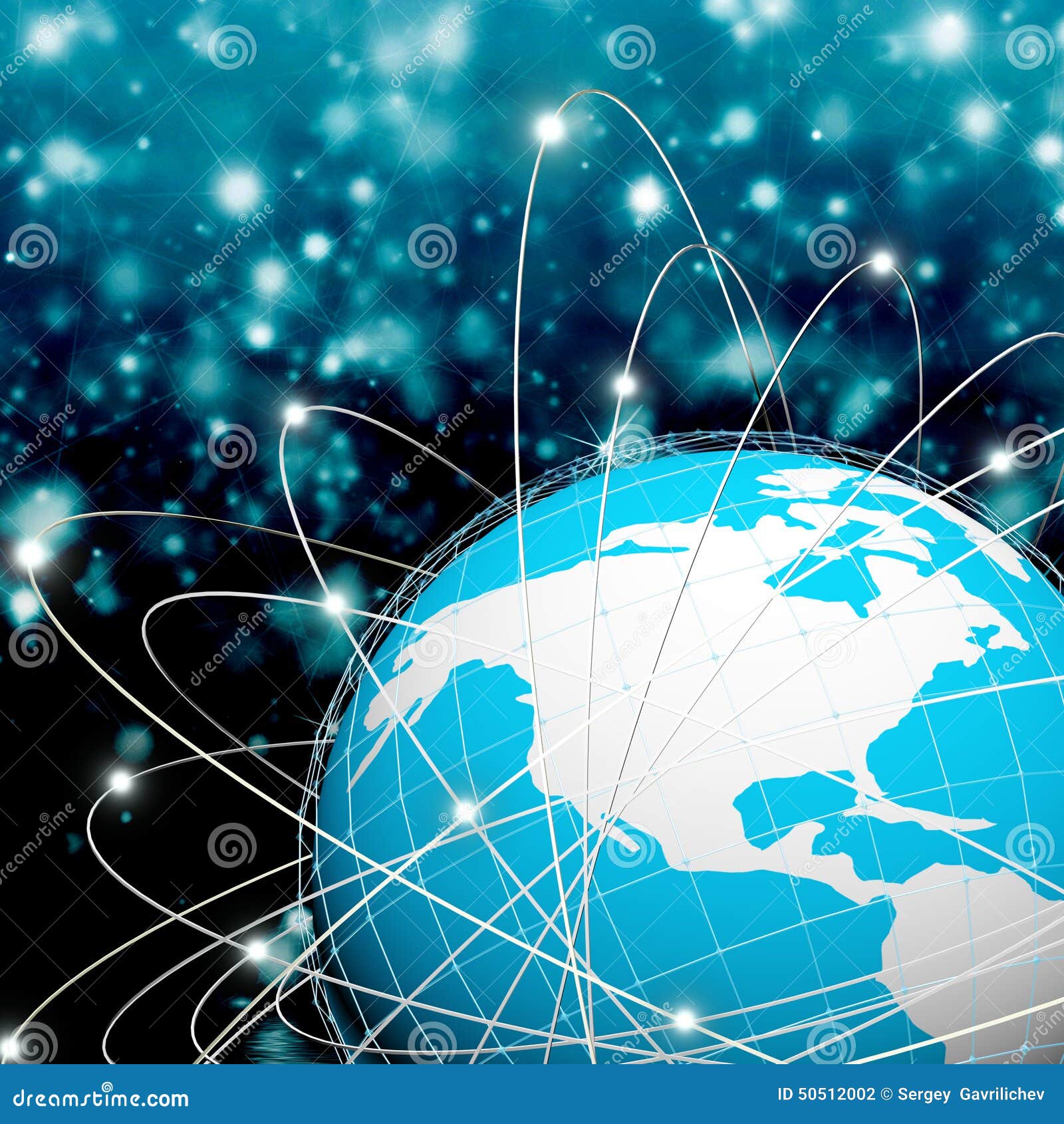 Internet stock illustration. Illustration of gear, cyberspace - 50512002