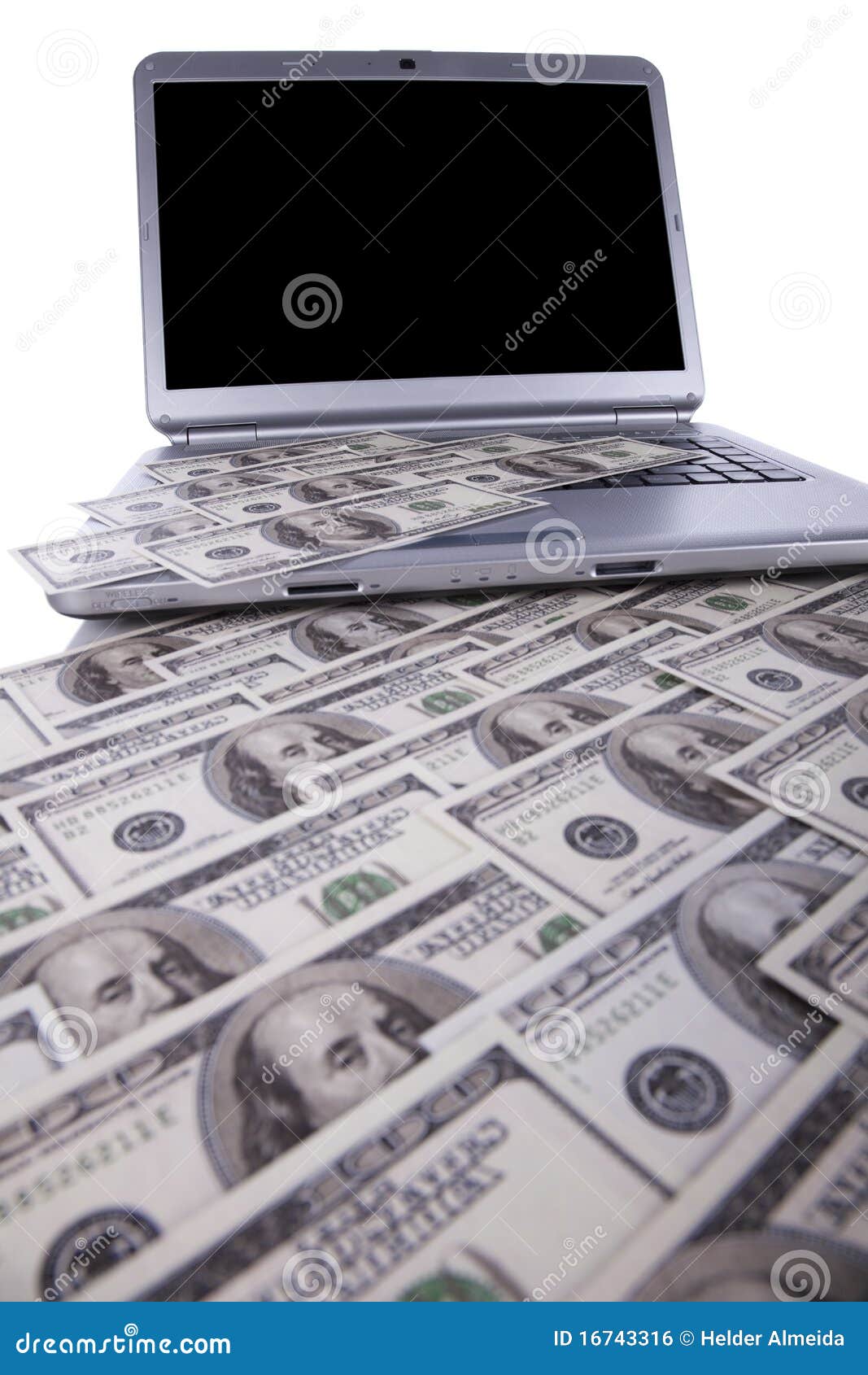 Internet money stock photo. Image of money, ecommerce - 16743316