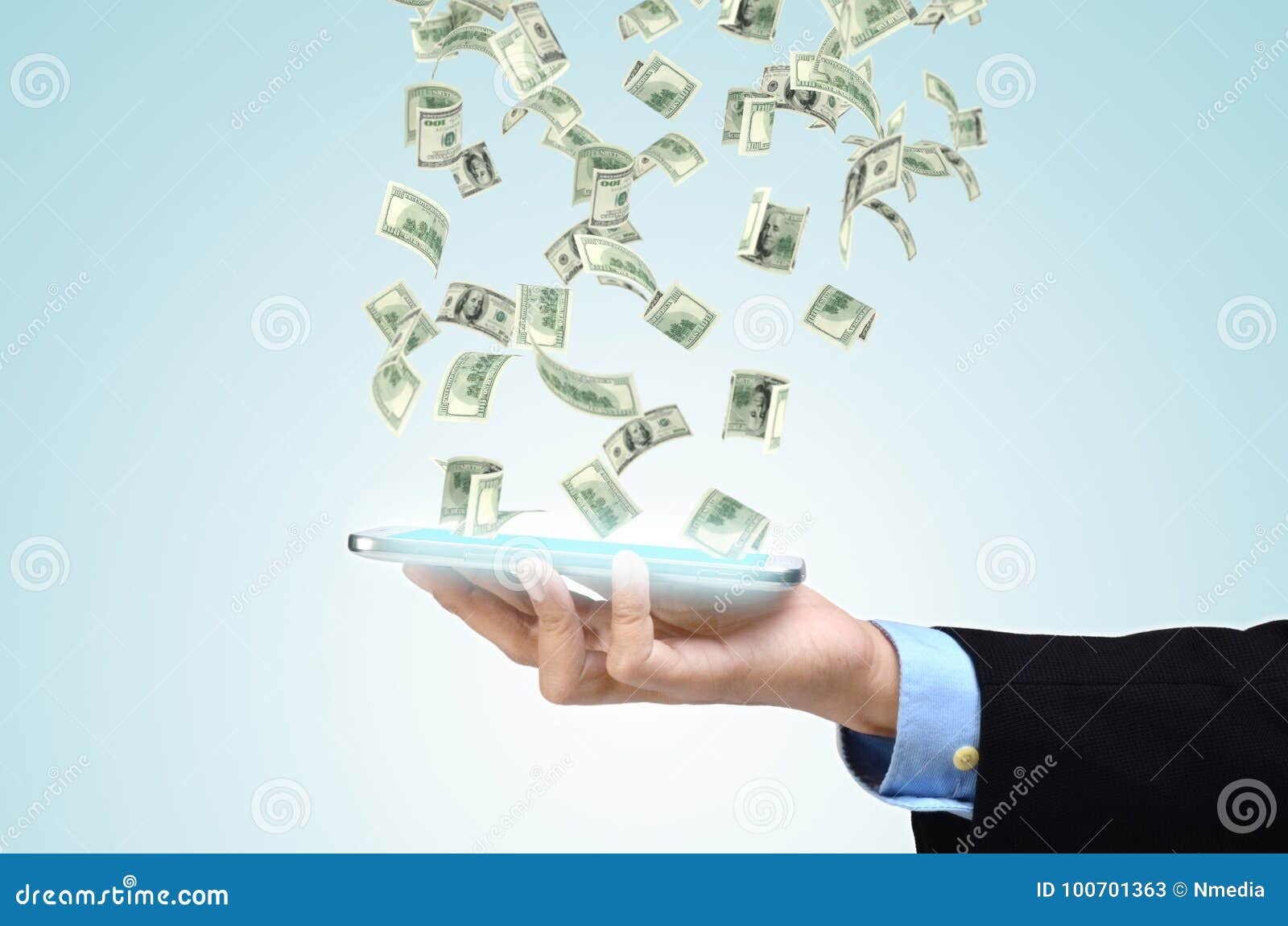Internet Money stock image. Image of entrepreneur, rainmaker - 100701363