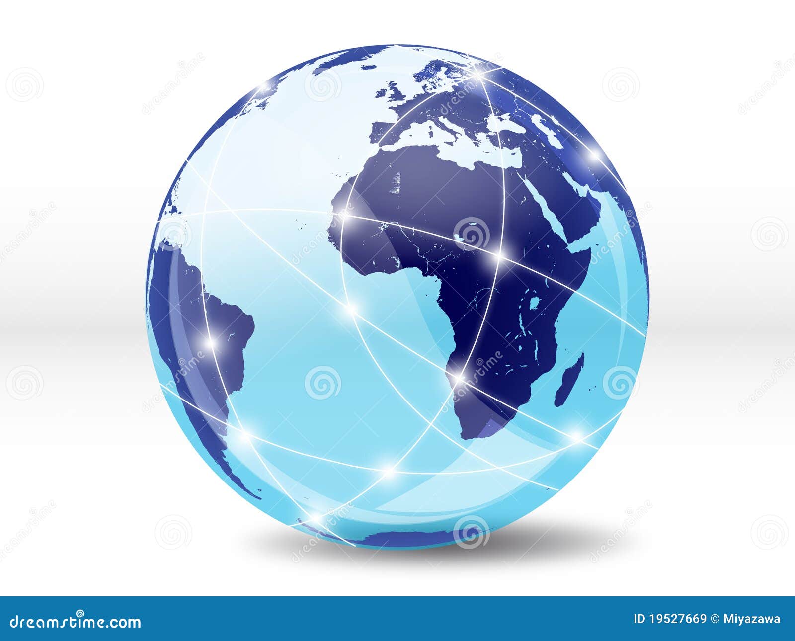 Internet, mundo en línea stock de ilustración. Ilustración de rejilla ...