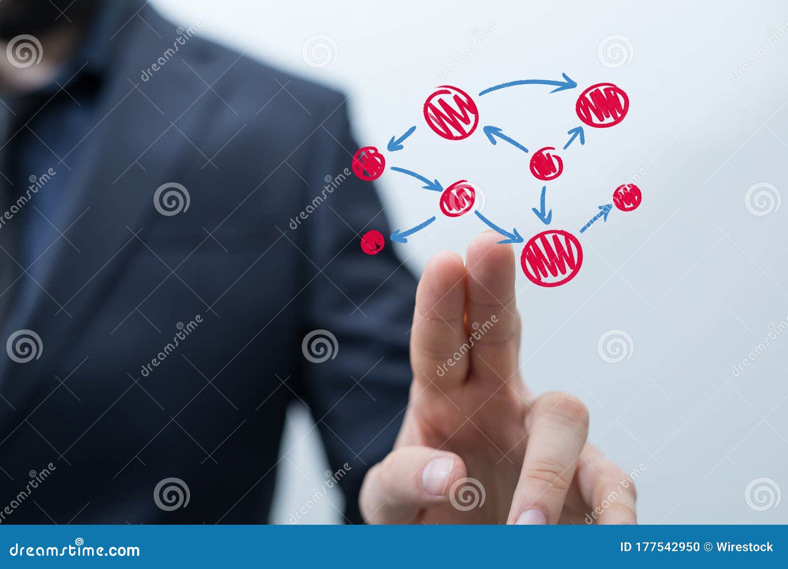 A Internet Net and Data Digital Concept Stock Photo - Image of ...