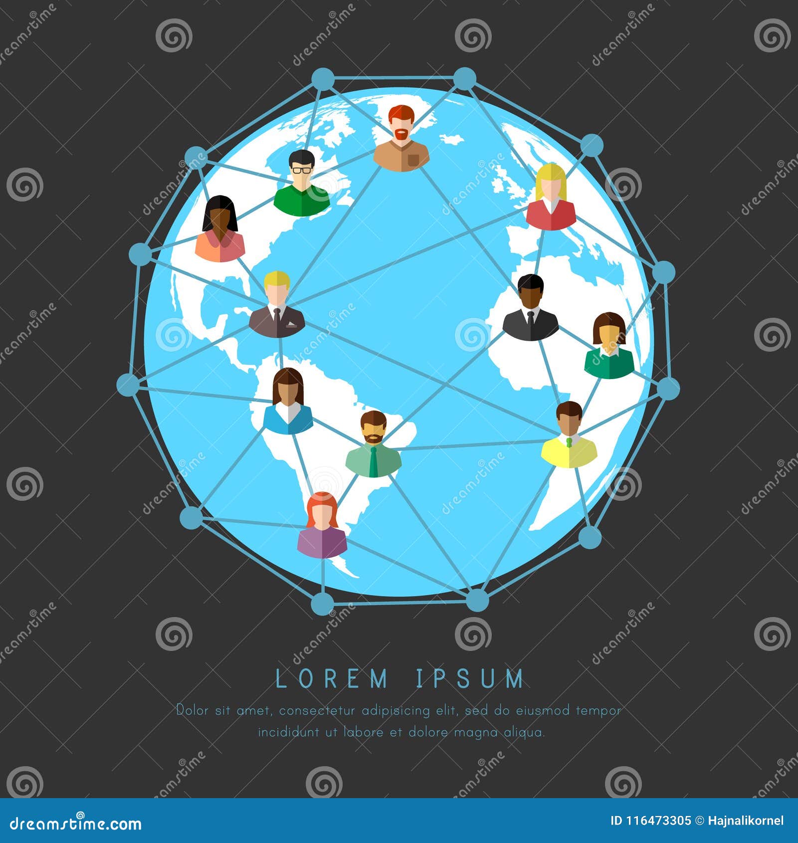 Internet, Network and Communication Concept with Diverse People Stock ...