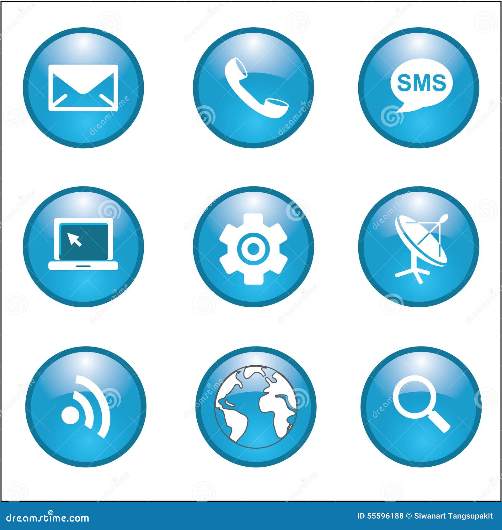 Internet Network Connections Icon. Vector Illustration EPS10 Stock ...