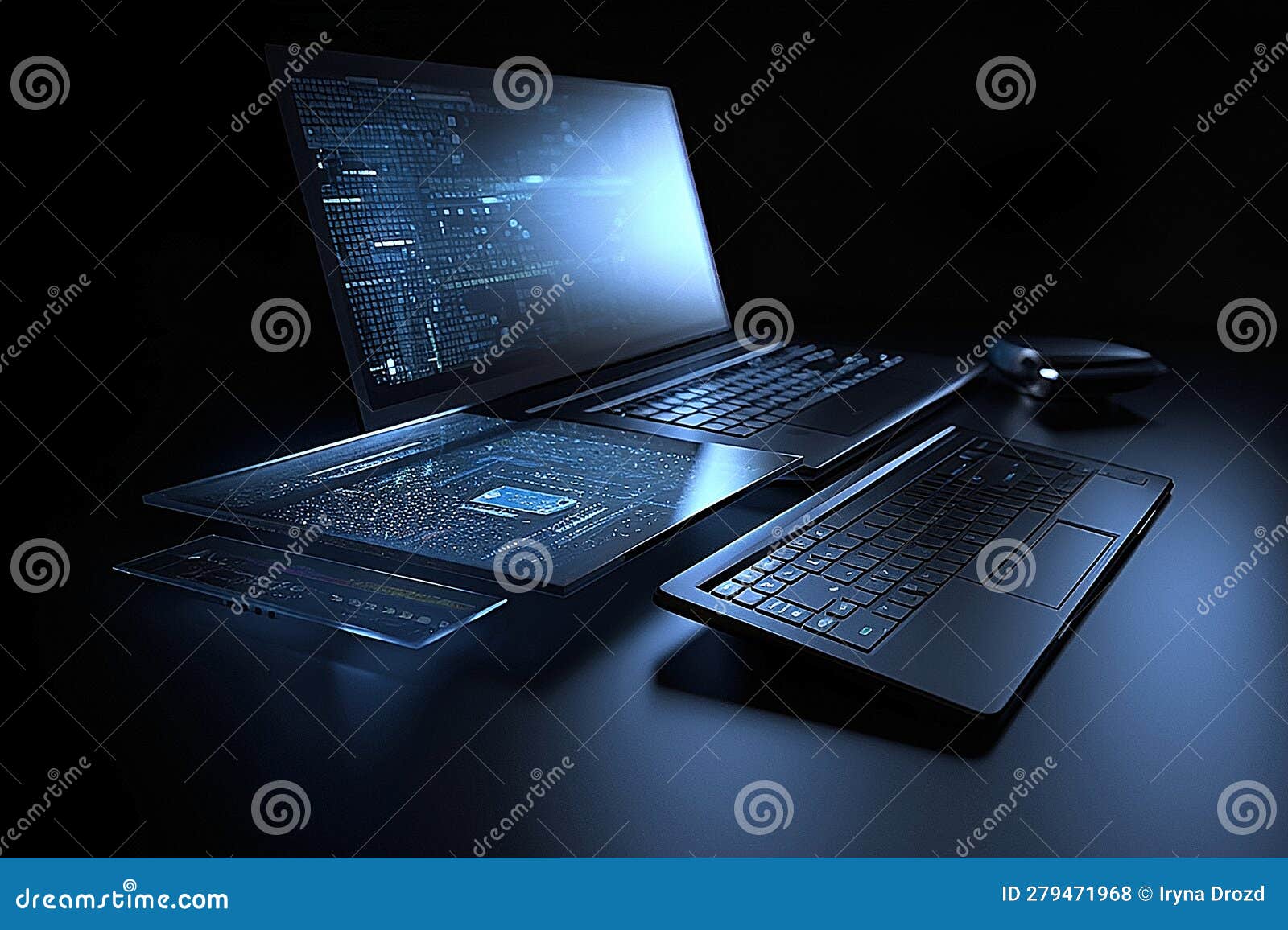 Internet Network Technology, Digital Software Development. Technology ...