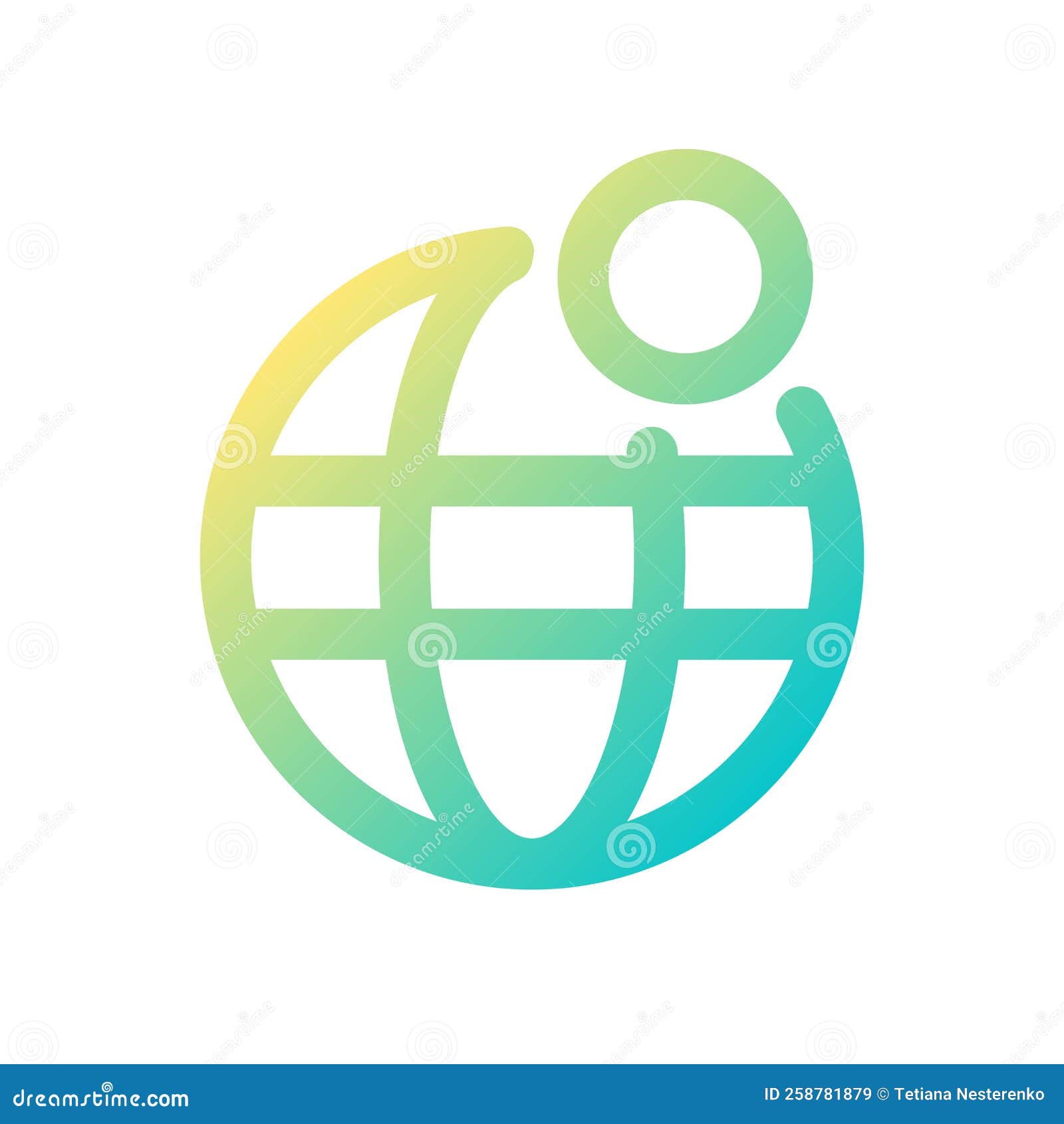 Internet Network Notification Pixel Perfect Gradient Linear Ui Icon Stock Vector - Illustration ...