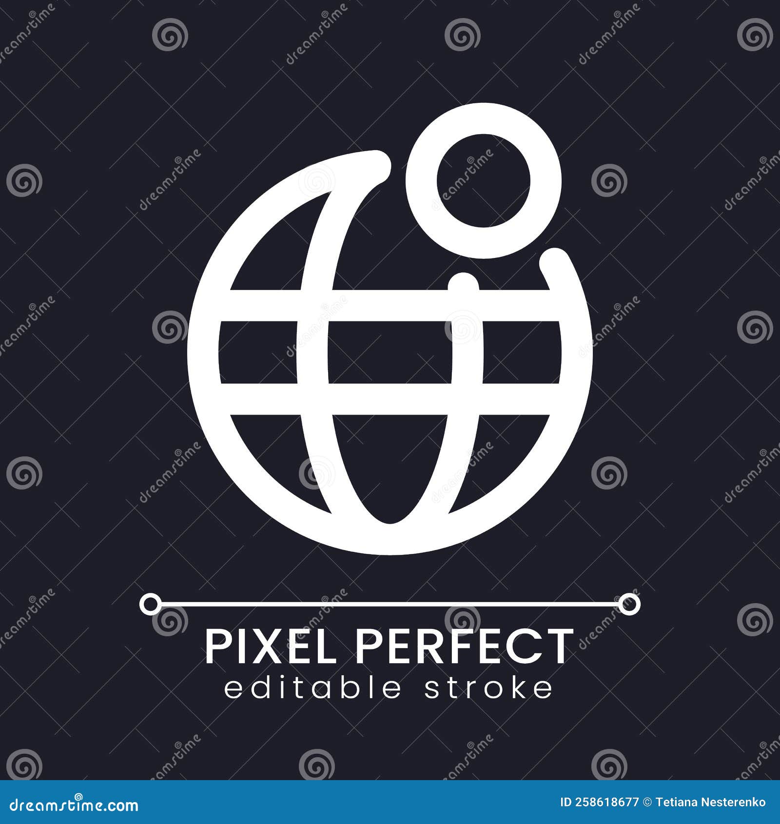 Internet Network Notification Pixel Perfect White Linear Ui Icon for ... Internet Network Notification Pixel Perfect White Linear Ui Icon for ...