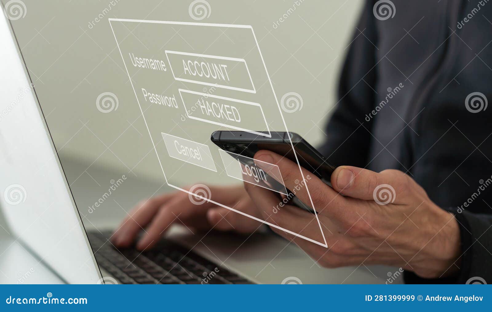Internet Network Security Technology Computer Online System and ...