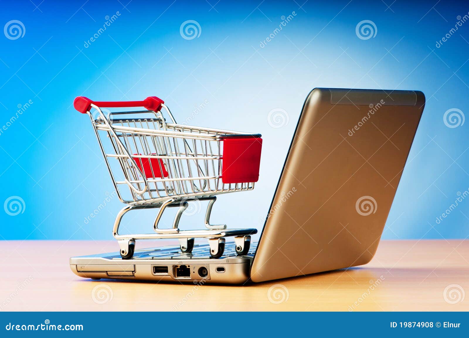 Internet Online Shopping Concept Stock Photo - Image of carrying ...