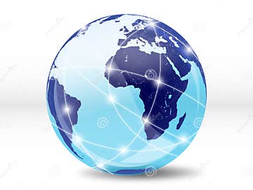 Internet, online world stock illustration. Illustration of cyber - 19527669