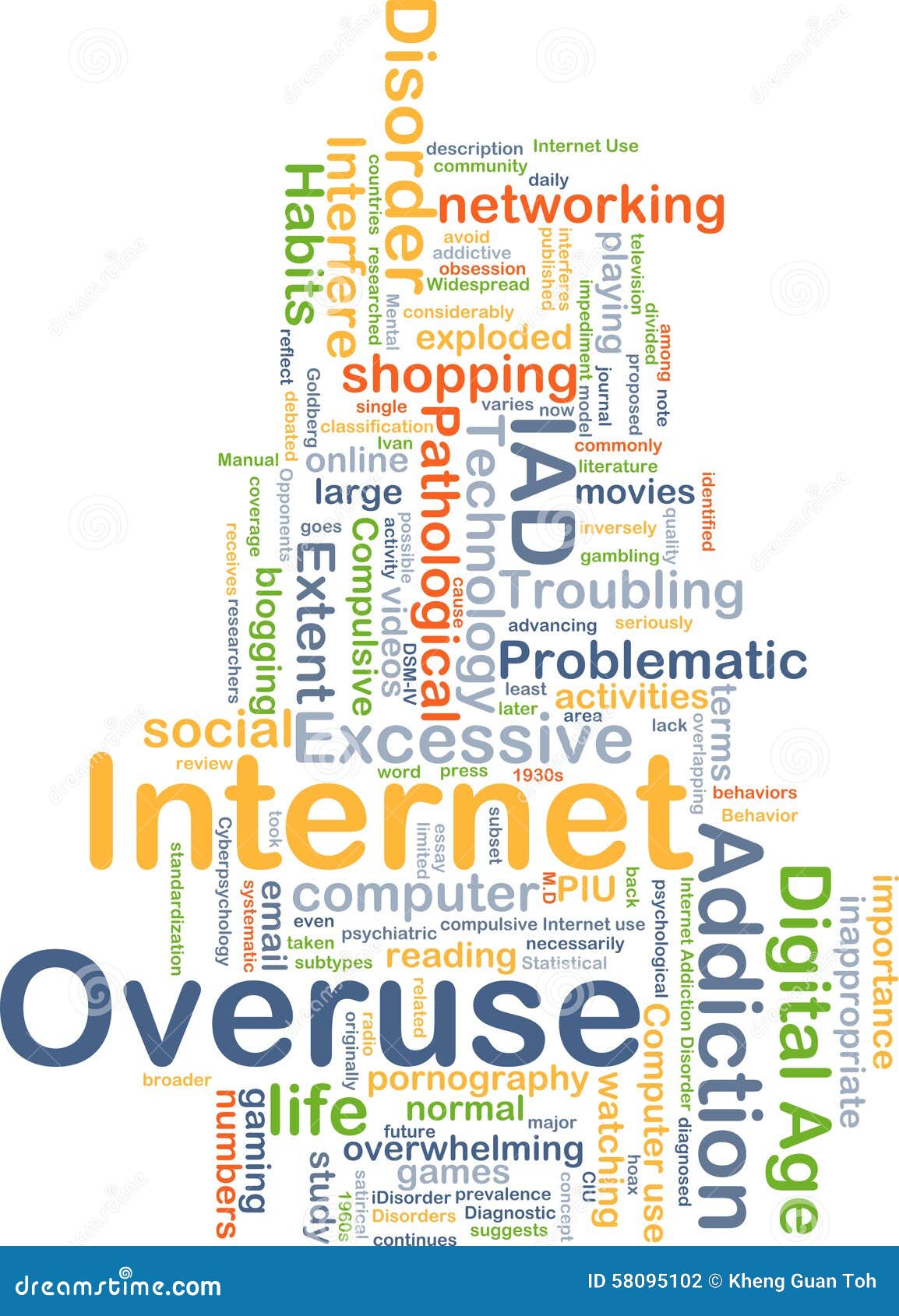 Overuse And Life - Pictured As A Word Overuse And A Wreck Ball To ...