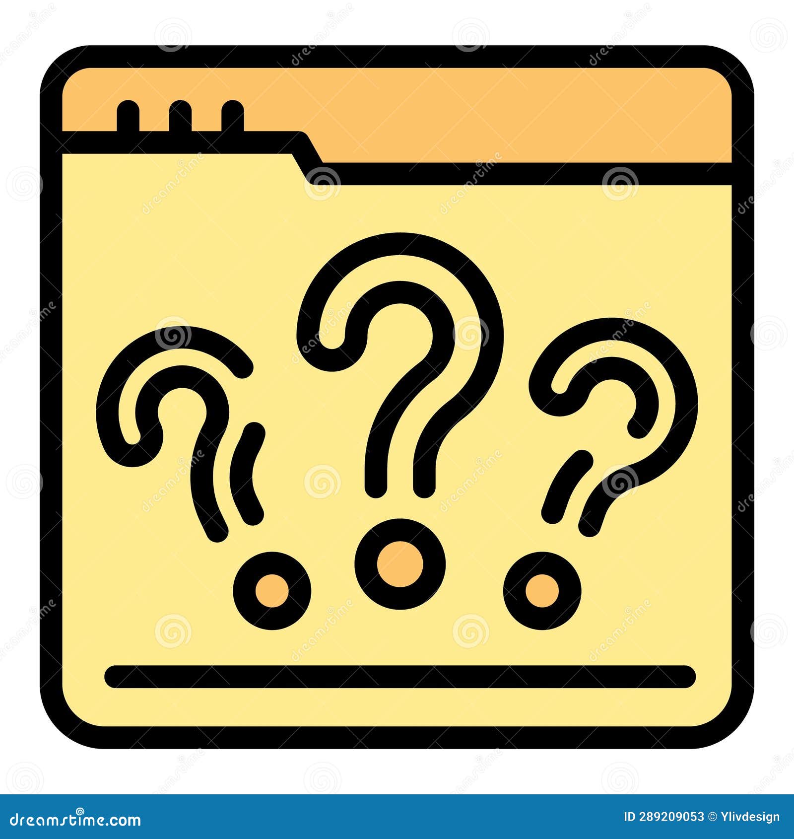 Internet Page Error Icon Vector Flat Stock Vector - Illustration of ...