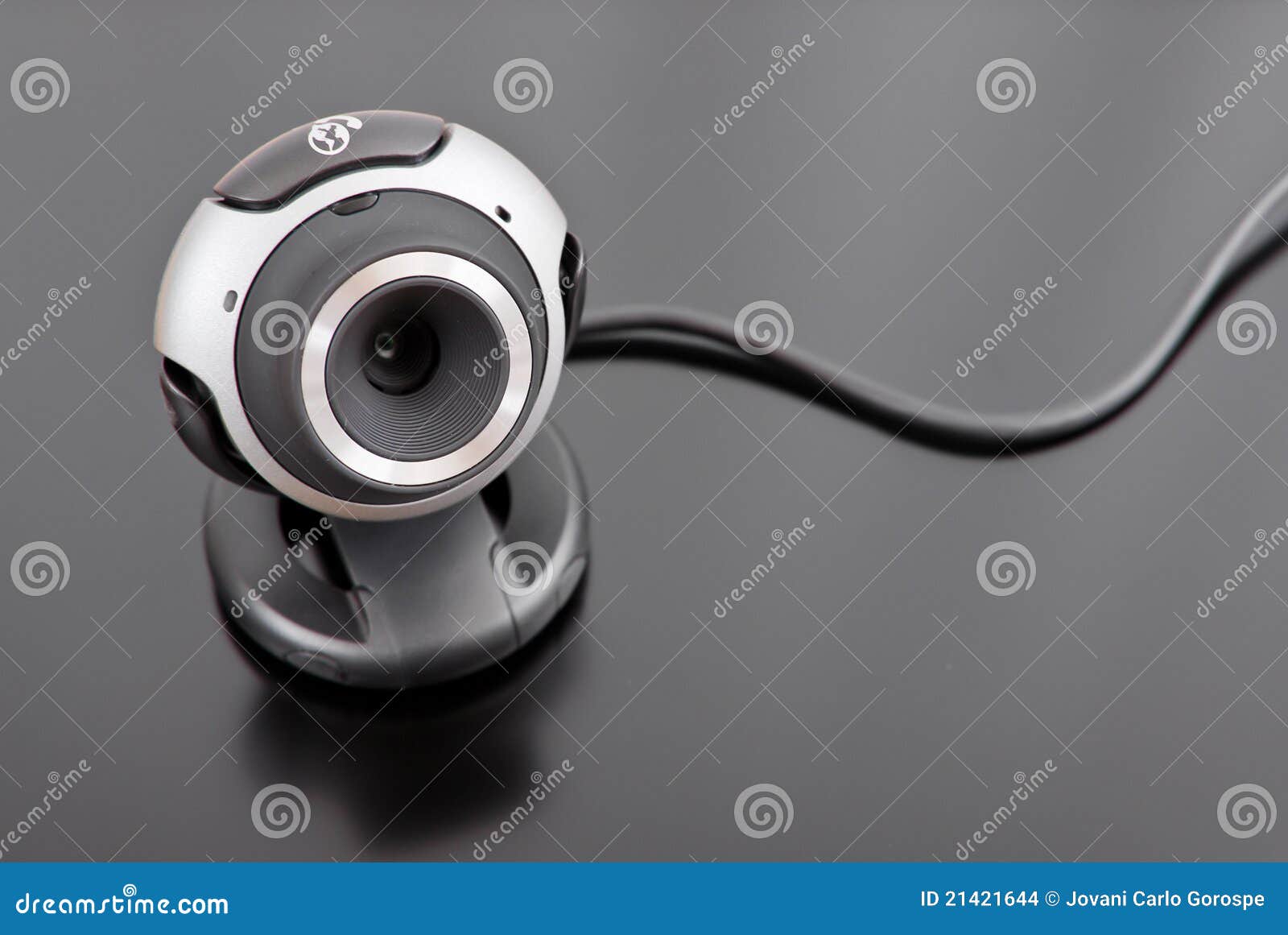 Internet PC Web Cam stock photo. Image of global, multimedia - 21421644