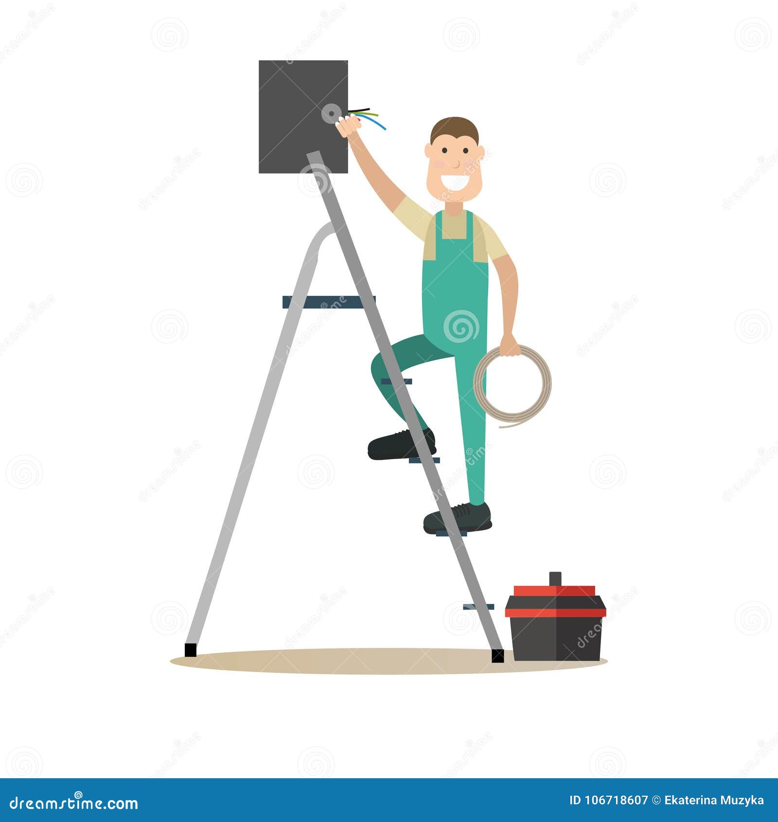 Internet People Flat Vector Illustration Stock Vector - Illustration of ...