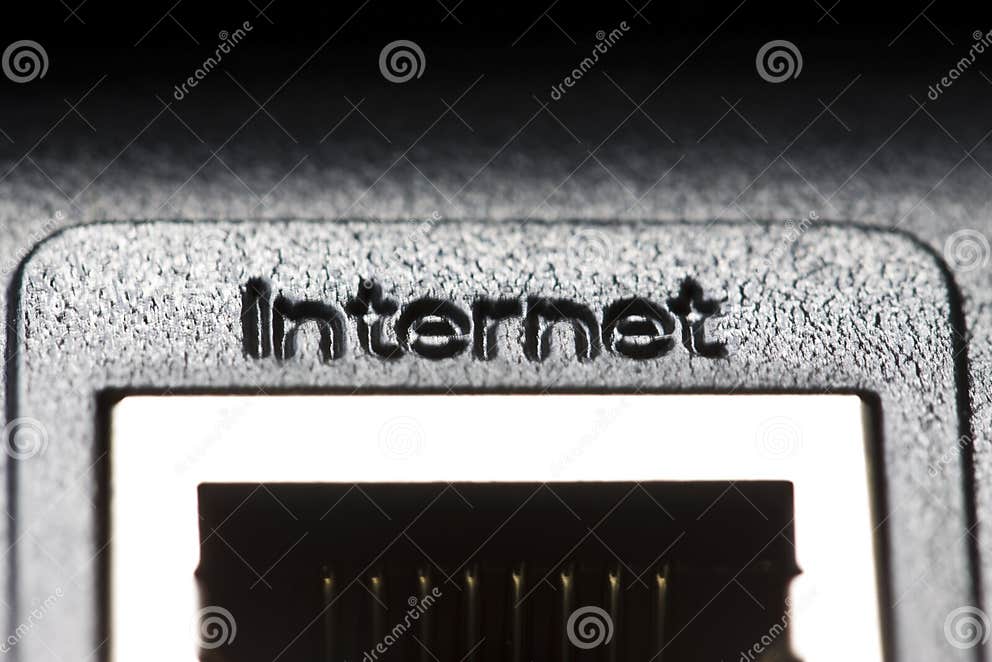 Internet port stock photo. Image of access, ethernet - 14961984