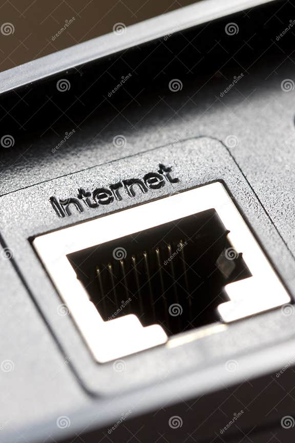 Internet port stock photo. Image of communication, equipment - 14962012