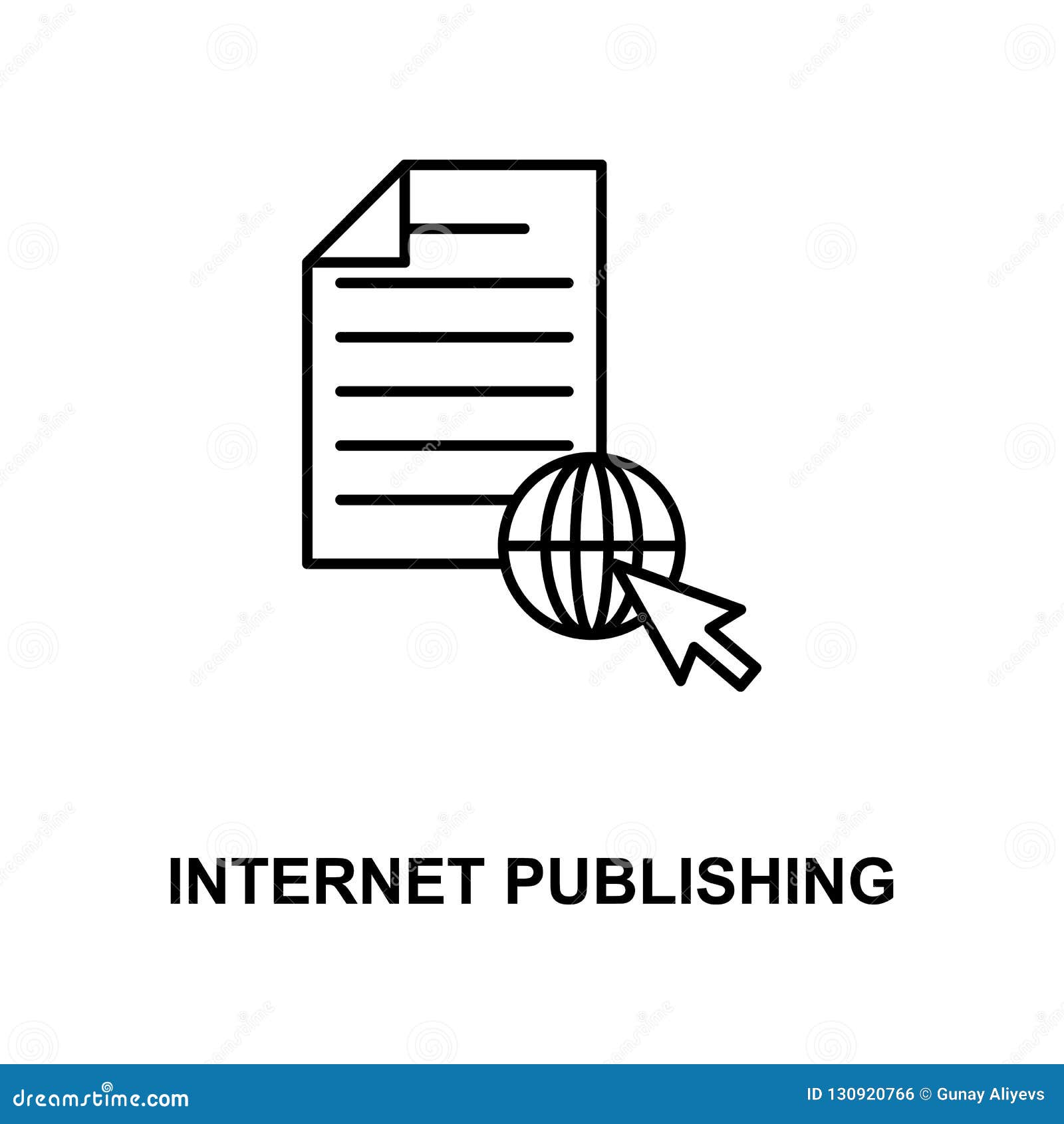 Publishing Line Icons Collection. Printing Press, Bookmaking, Magazine ...