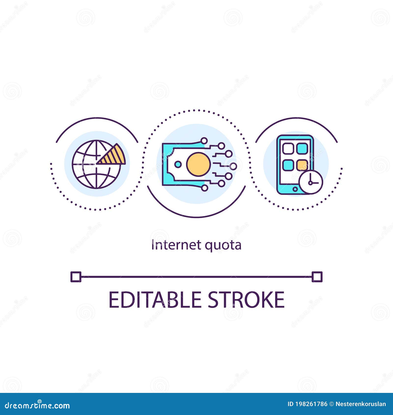 Quota Icon. Trendy Flat Vector Quota Icon On White Background Fr ...