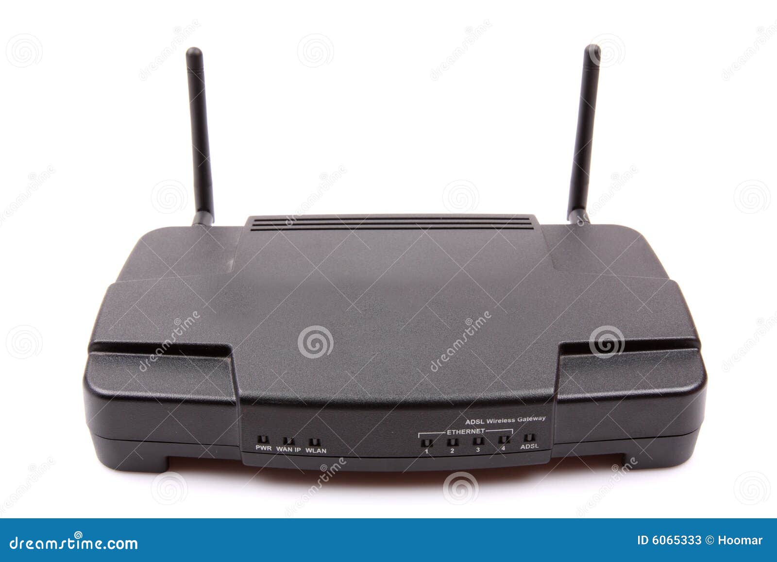 Internet Router, Laptop, Tablet, Smartphones On The Desk. Hands Using ...