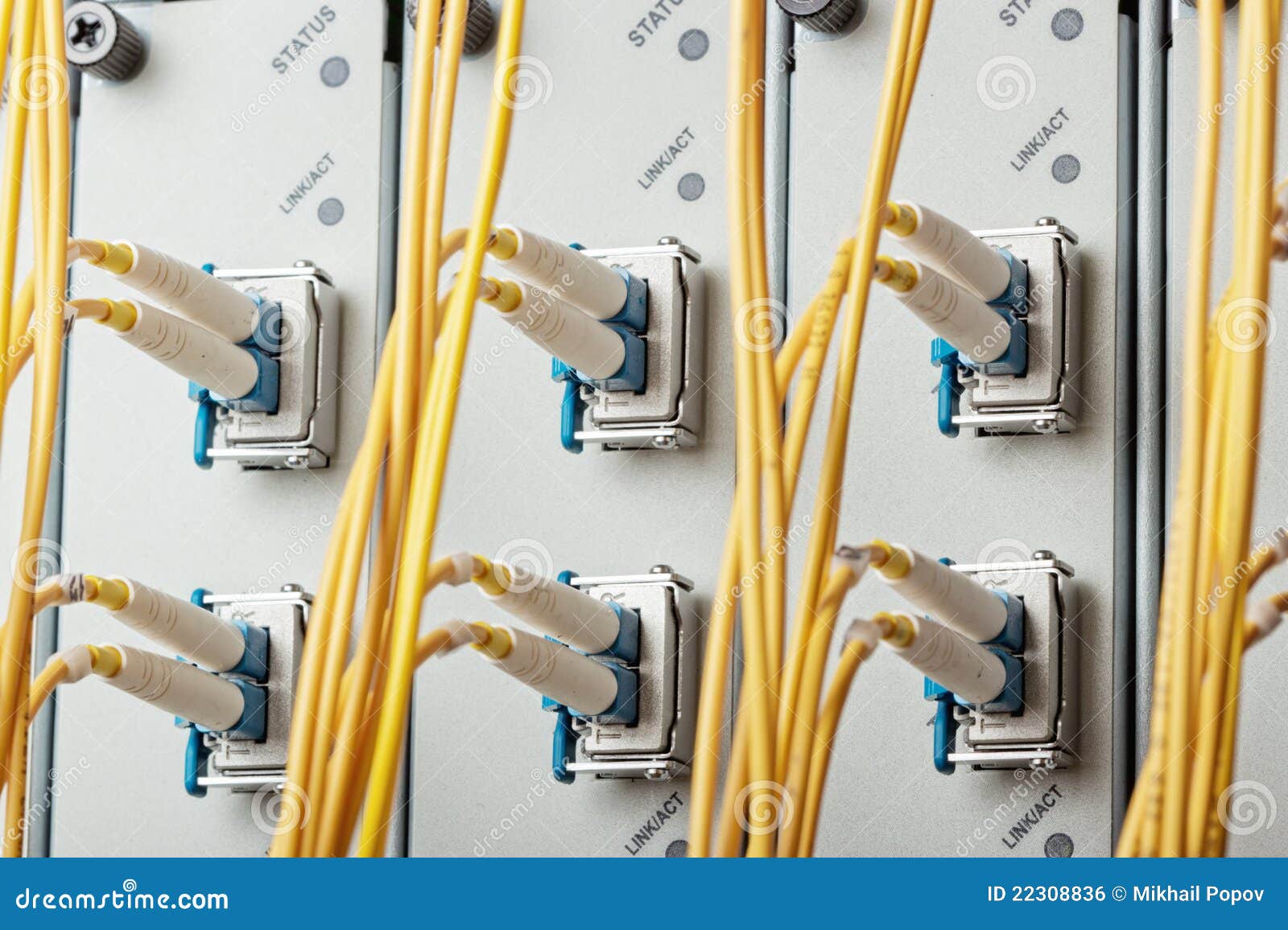 Internet Router in Data Center Stock Photo - Image of business ...