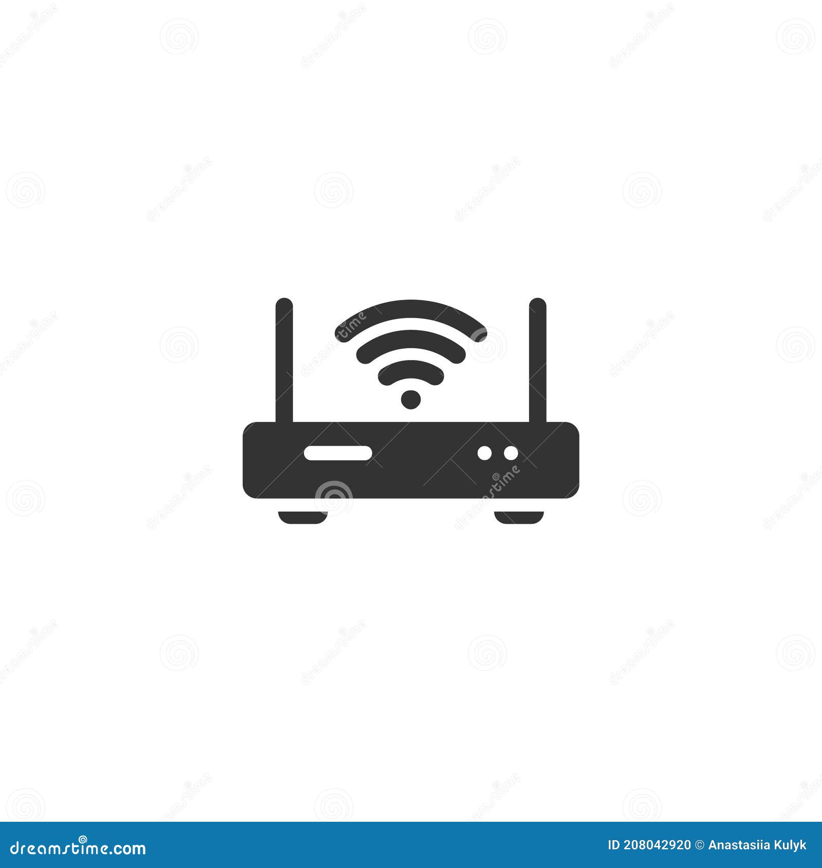 Modem Vector Icon On Transparent Background, Modem Logo Design ...