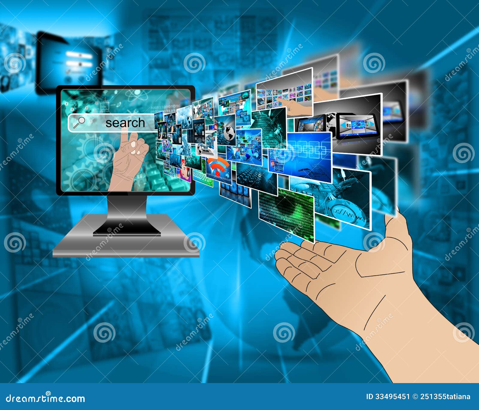 Internet search stock image. Image of press, definition - 33495451