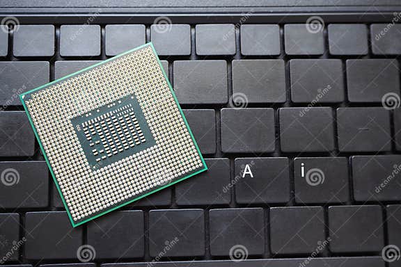 Internet search with Ai stock photo. Image of computer - 284181950