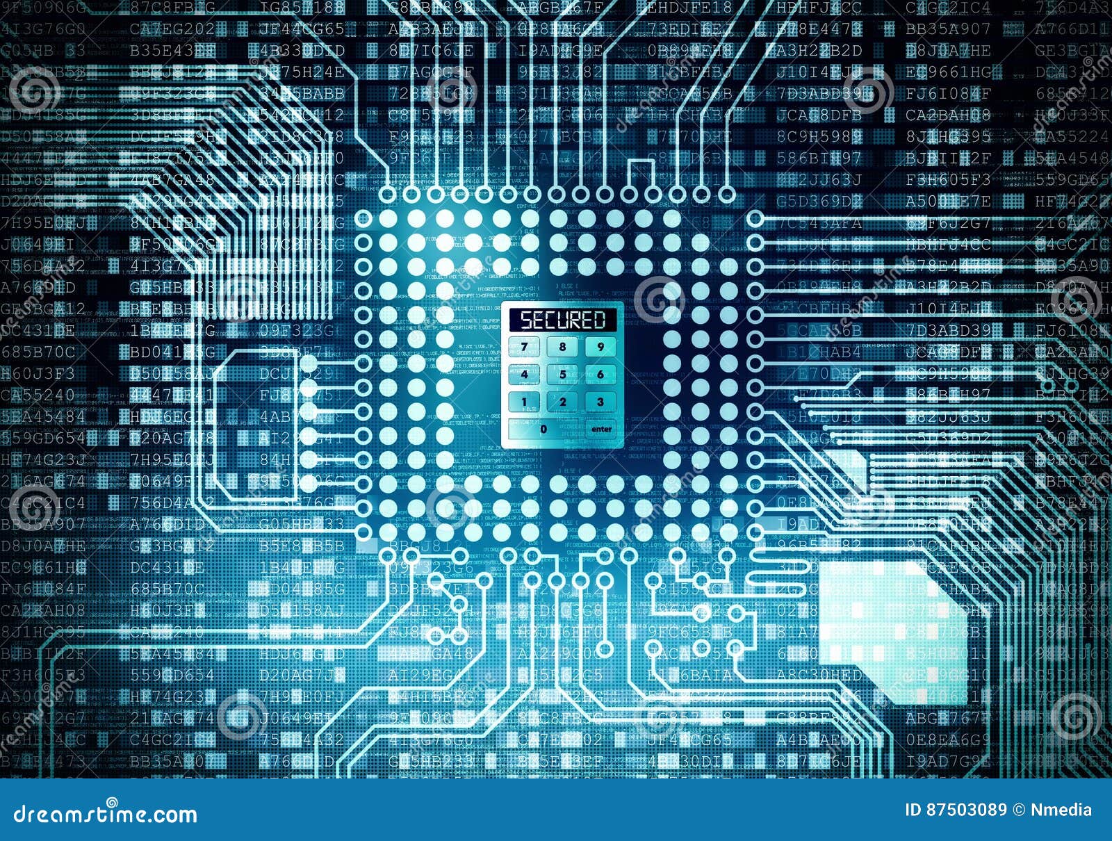 Internet Secure Data Processing Stock Illustration - Illustration of ... Internet Secure Data Processing Stock Illustration - Illustration of ...