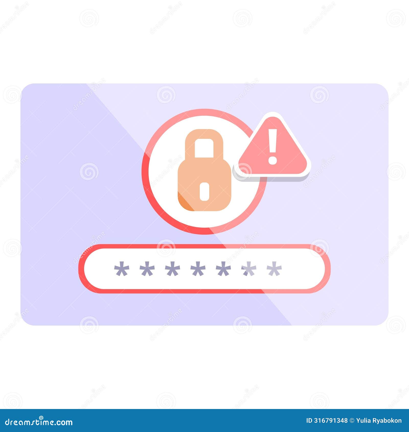 Internet Secure Password Icon Cartoon Vector. Access User Stock Vector ...