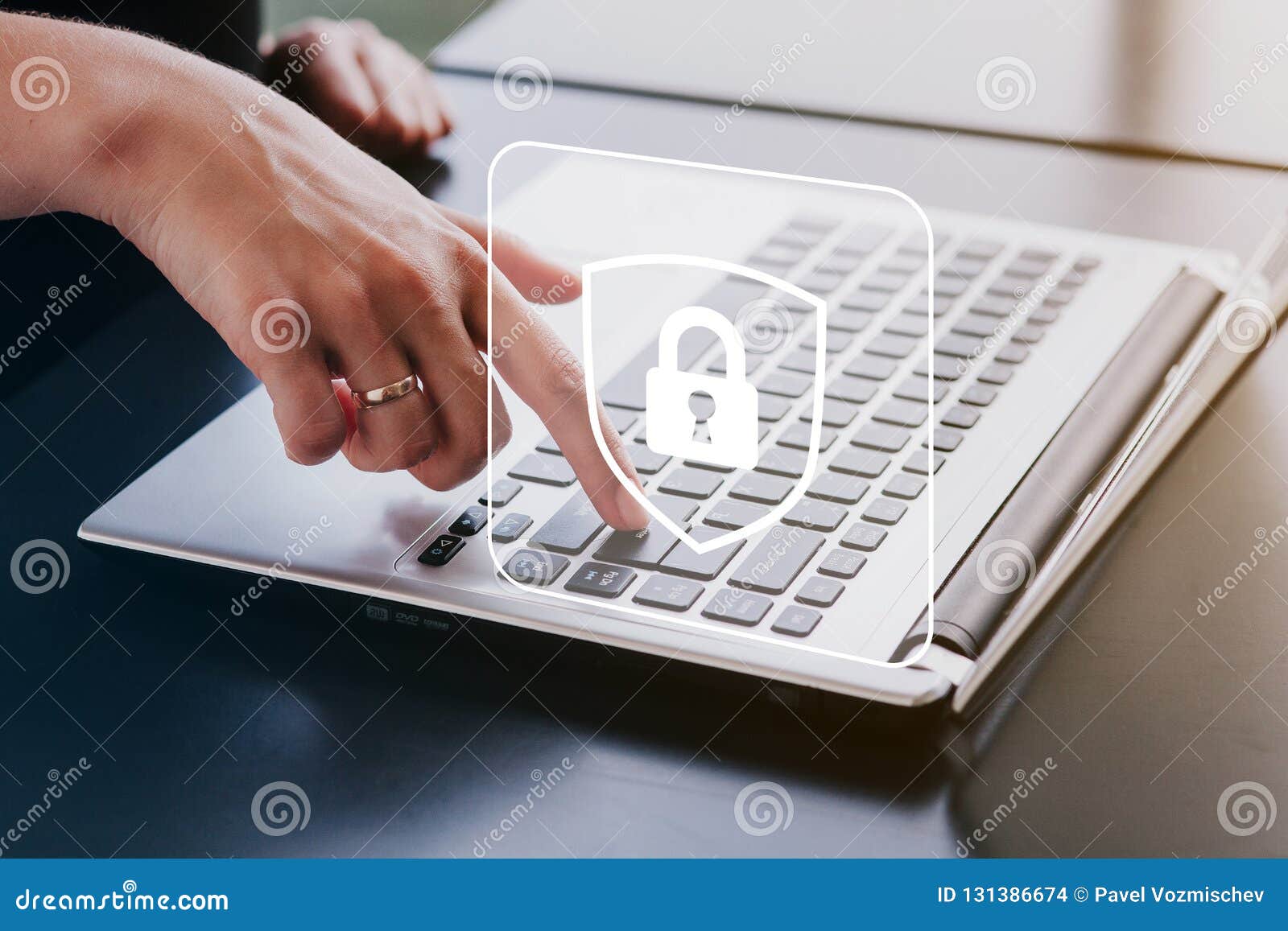 Internet Security in Business. Protection when Working with Phone and ...