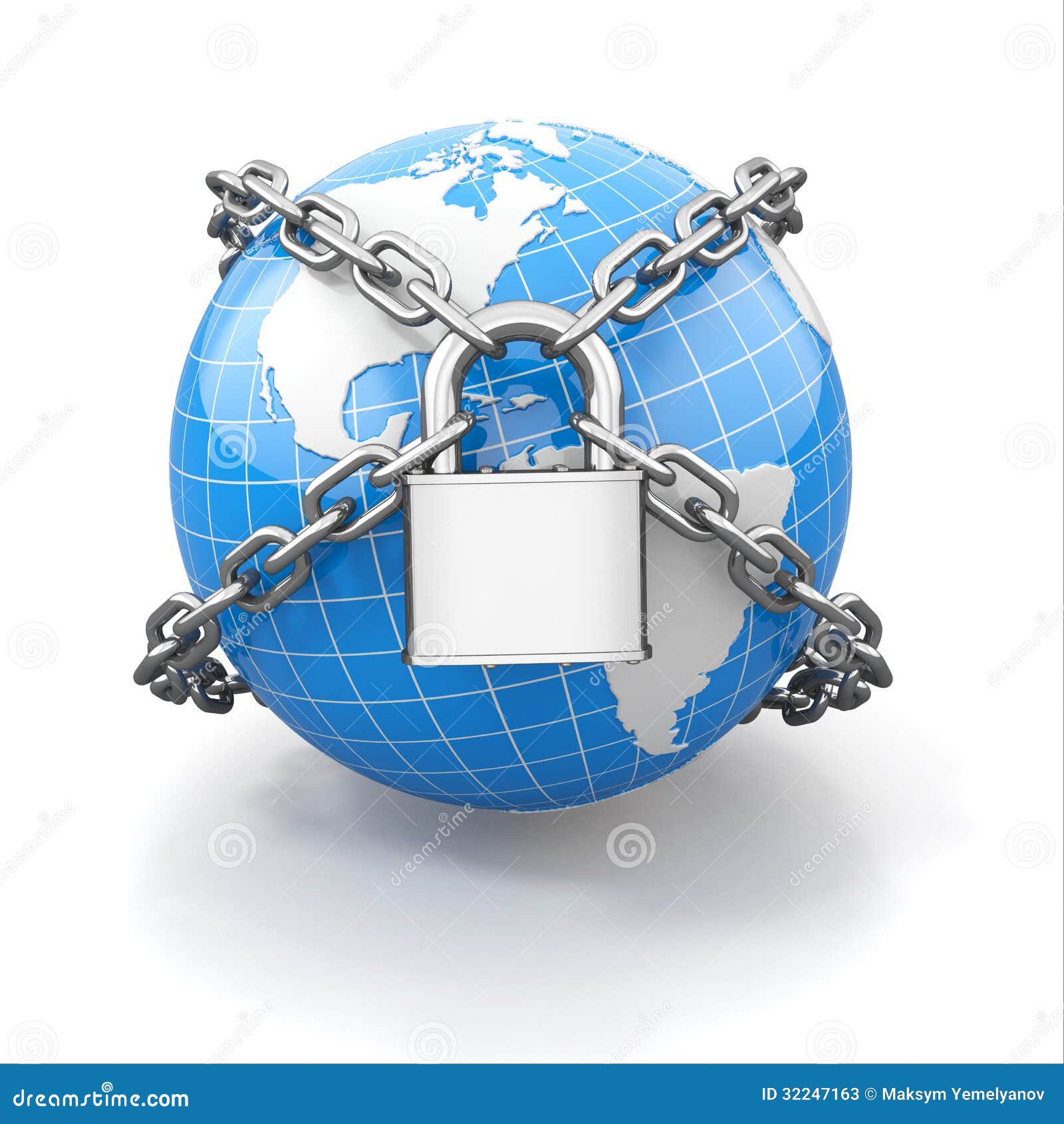 Internet Security Comcept. Earth and Lock. Stock Illustration ... Internet Security Comcept. Earth and Lock. Stock Illustration ...