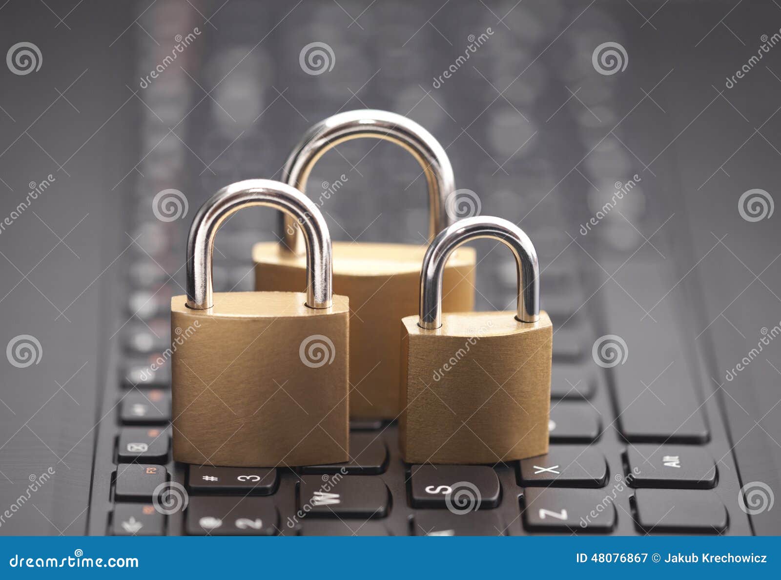 Internet security stock image. Image of closeup, macro - 48076867
