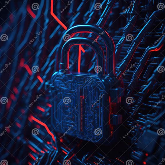 Internet Security Concept, Technology Vulnerable Passwords, Hacking ...