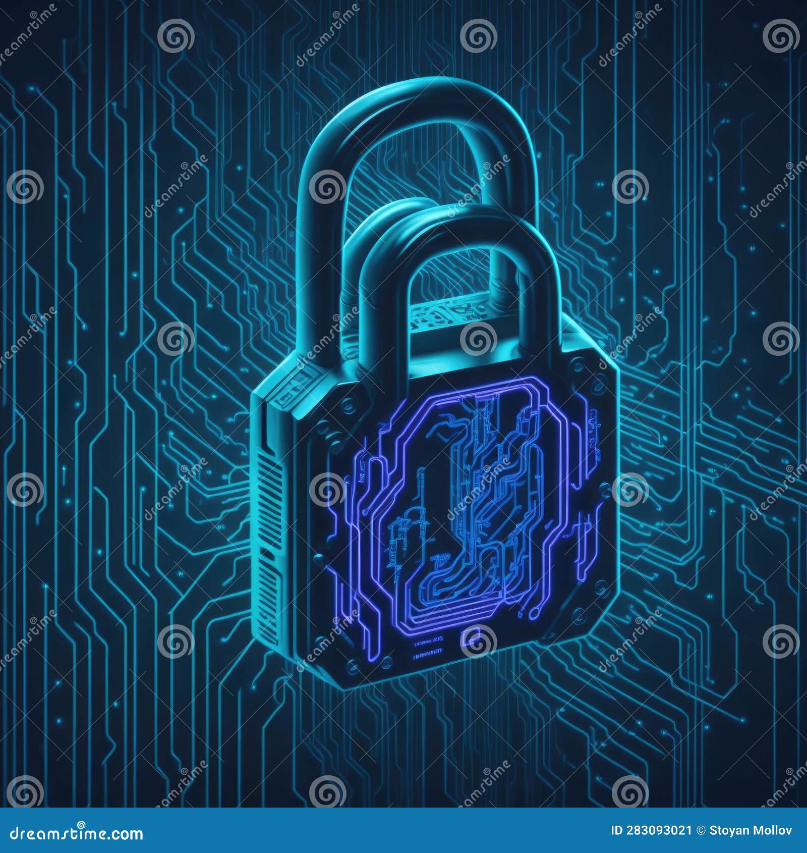 Internet Security Concept, Technology Vulnerable Passwords, Hacking ...