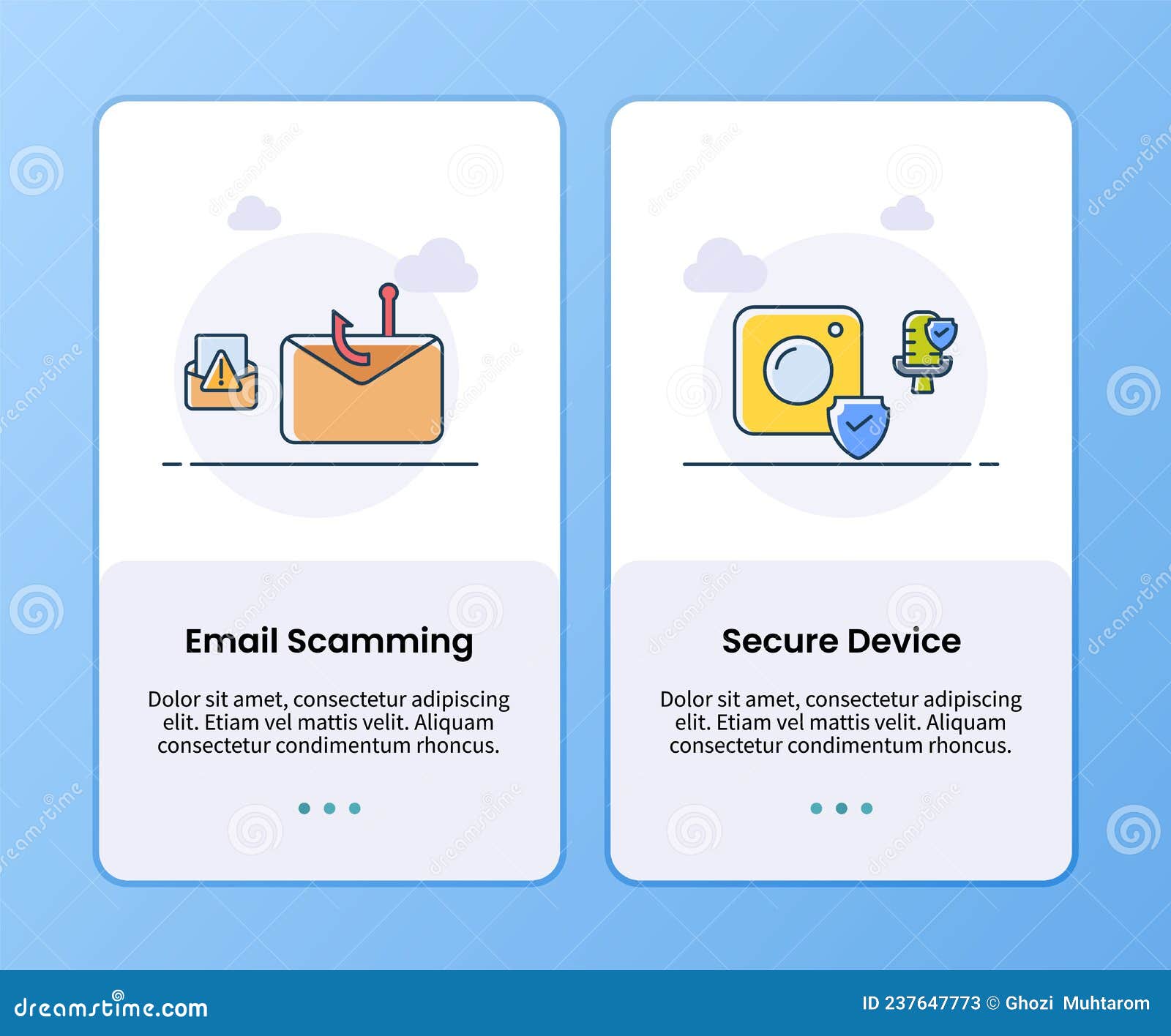 Internet Security Email Scamming and Secure Device Onboarding Template ...