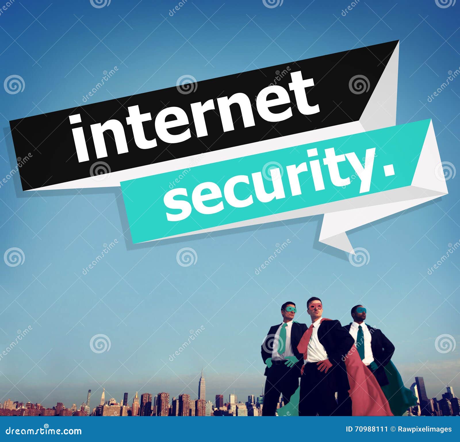 Internet Security Protection Phishing Prevent Protect Concept Stock ...