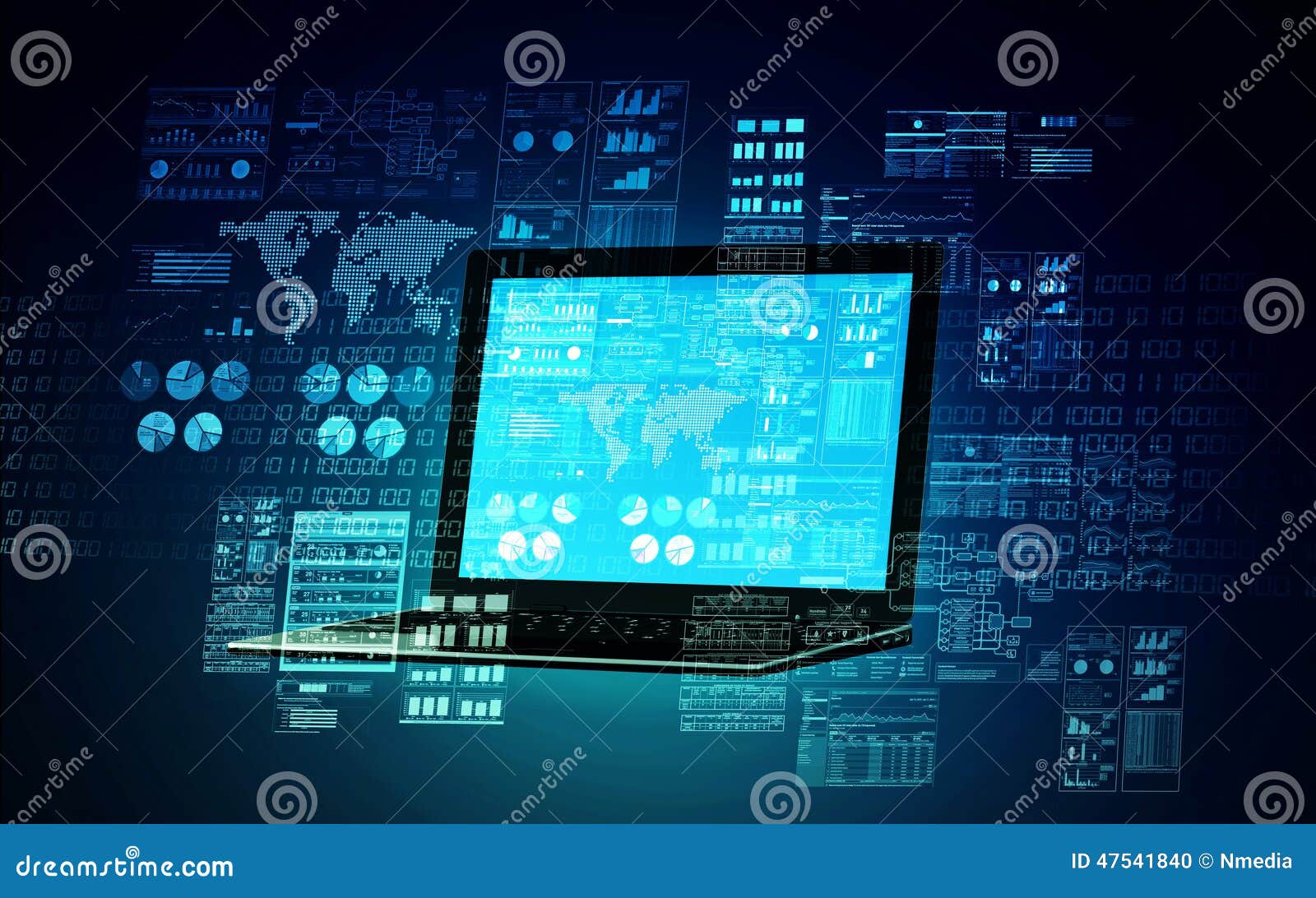 Internet Server Concept 01 stock photo. Image of communication - 47541840