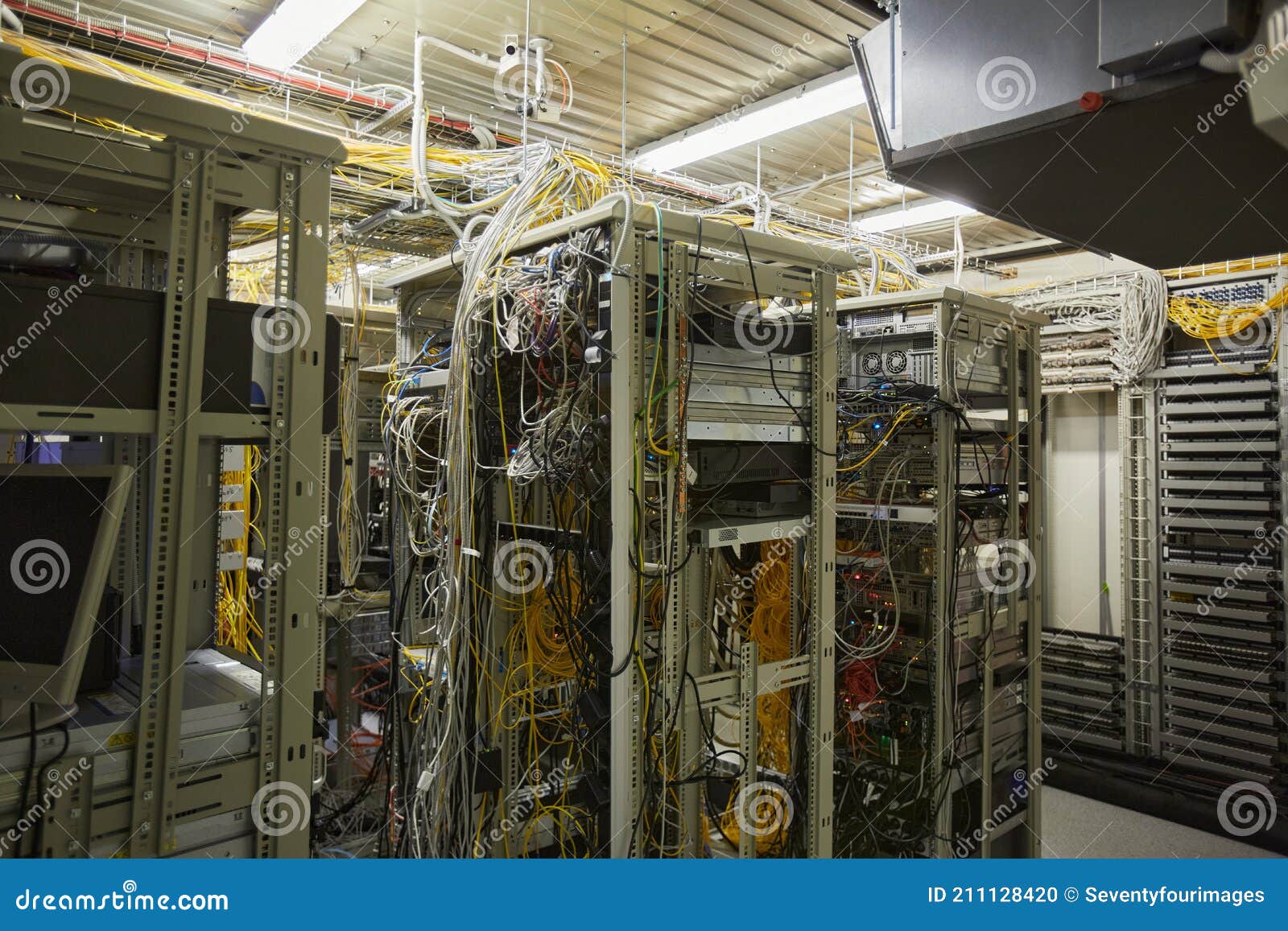 Internet Server Room stock photo. Image of cloud, privacy - 211128420