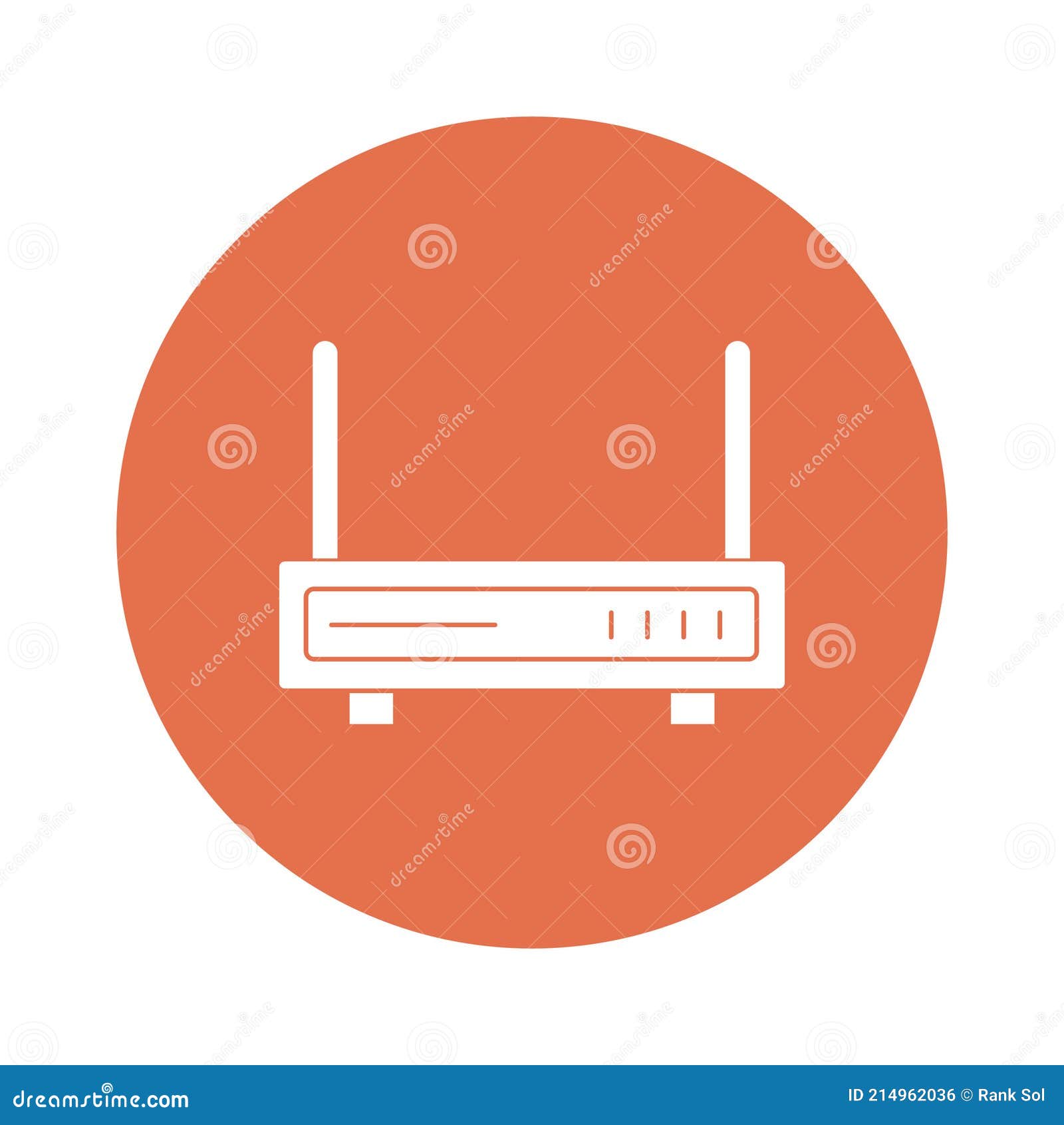 Internet Service Vector Icon Which Can Easily Modify or Edit Stock ...