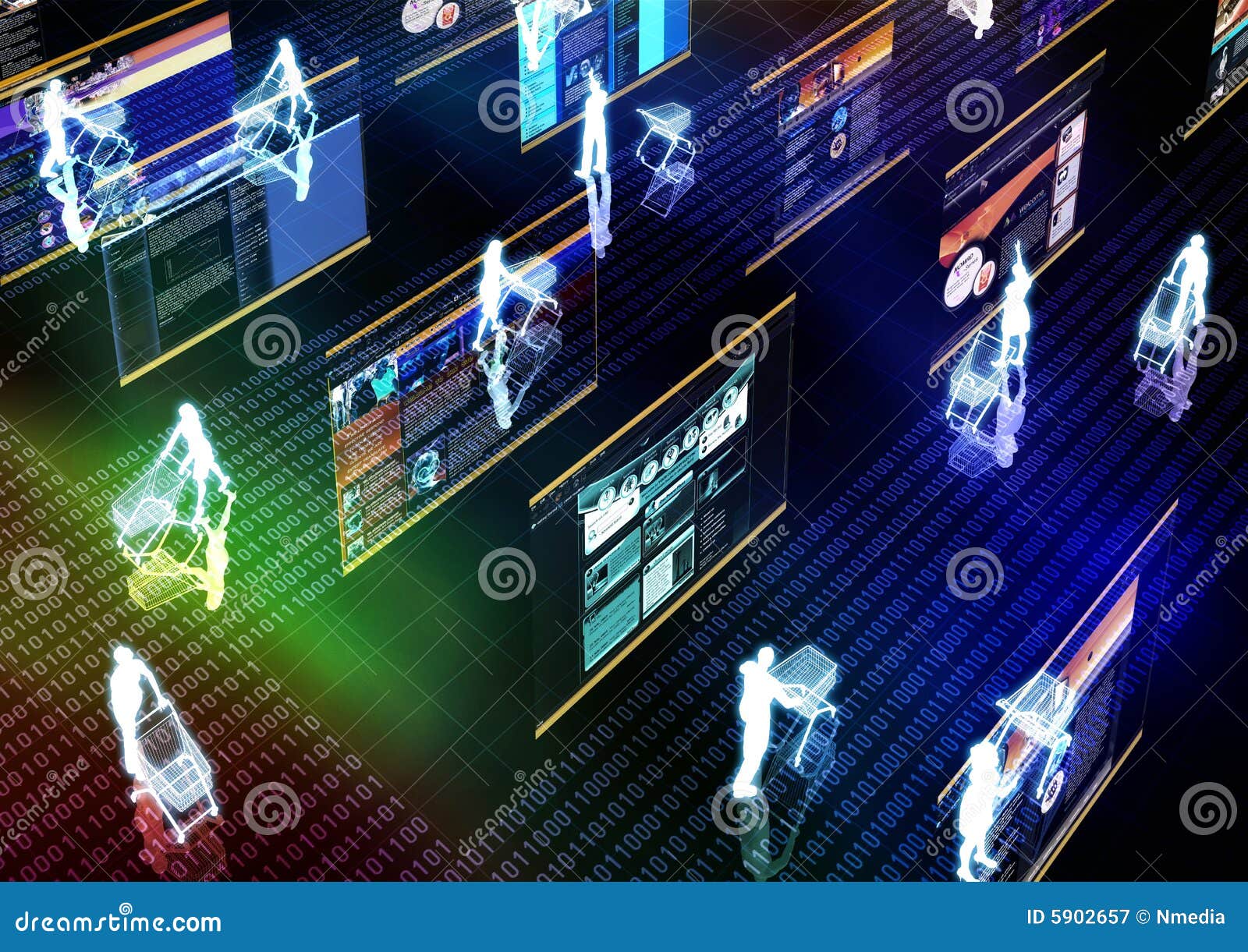 Internet Shopping 05 stock illustration. Illustration of future - 5902657