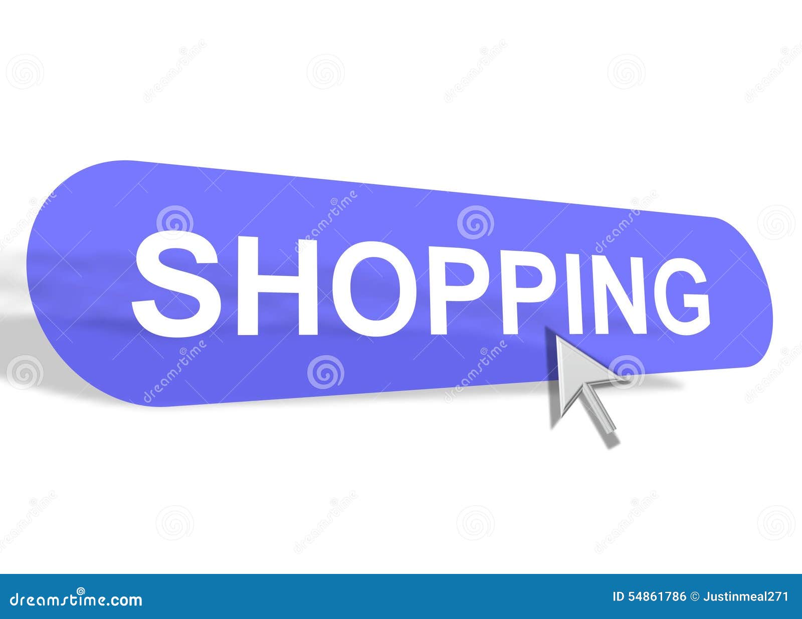 Internet Site Access Shopping Link Stock Illustration - Illustration of ...