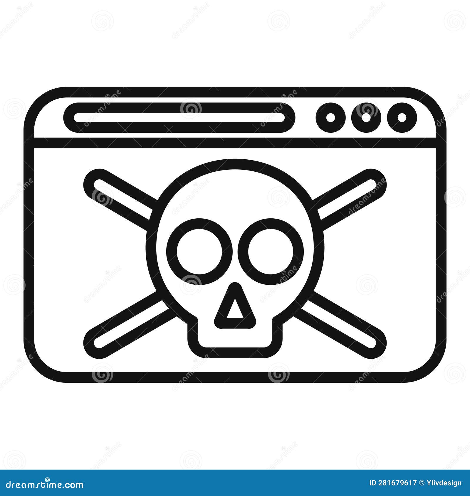Internet Software Icon Outline Vector. Malware Report Stock Vector ... Internet Software Icon Outline Vector. Malware Report Stock Vector ...