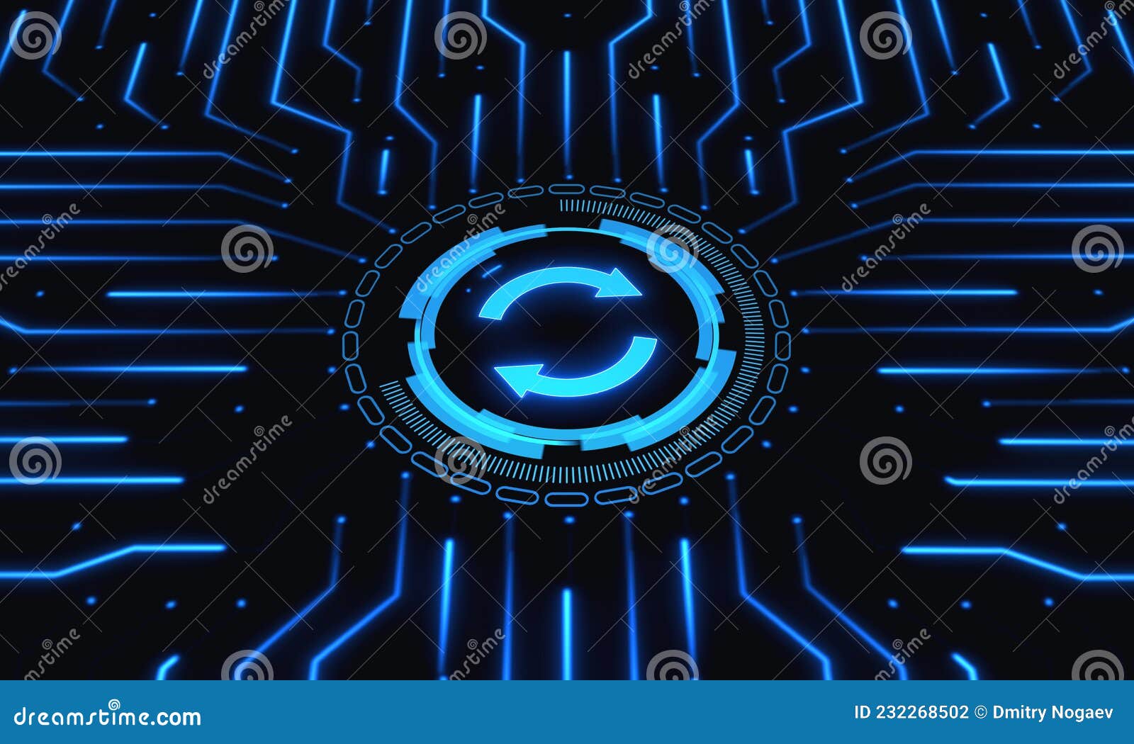 Internet Software and Technology Update Concept Stock Illustration ...