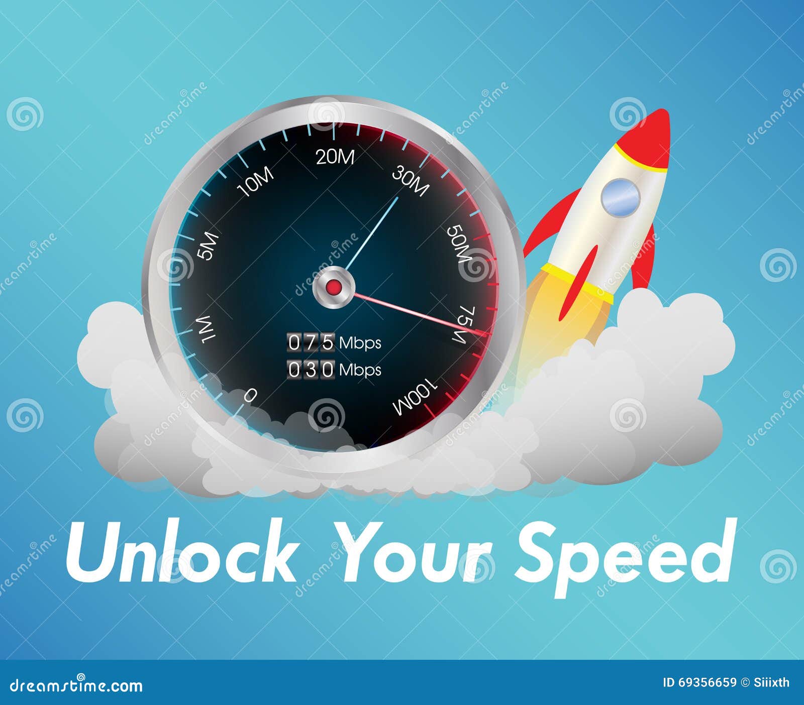Internet Speed Test Meter with Rocket Stock Vector - Illustration of ... Internet Speed Test Meter with Rocket Stock Vector - Illustration of ...