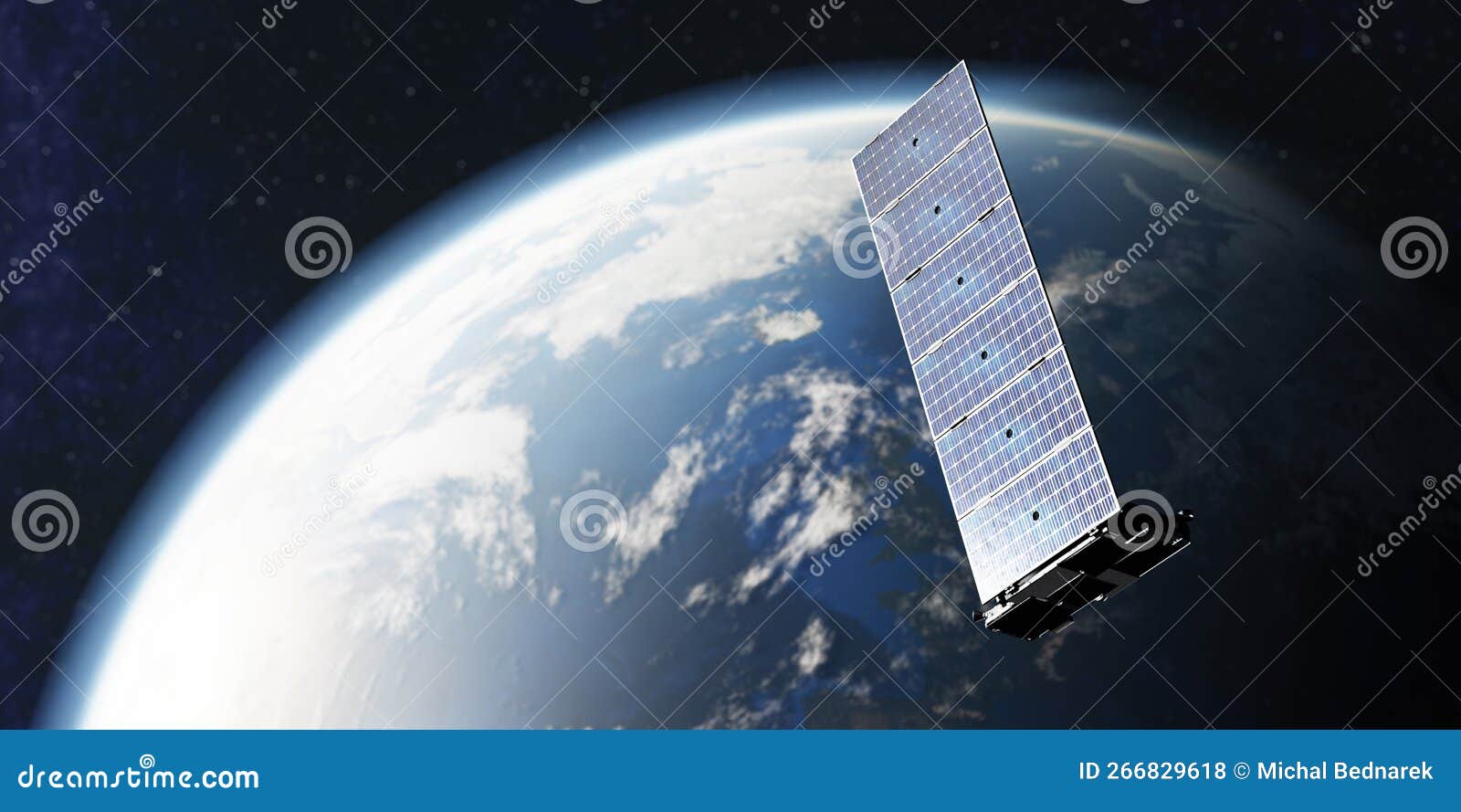 Starlink Space Signal Vector Illustration. Starlink Is A Satellite ...