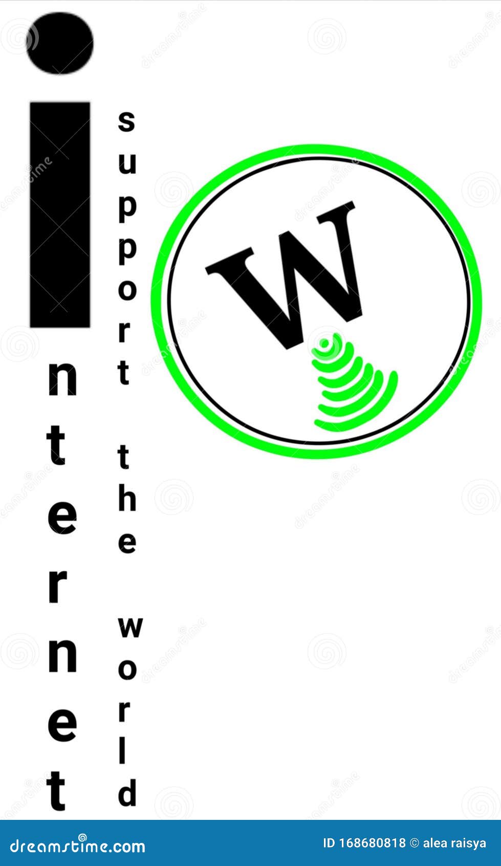 Internet Support the World Icon Stock Illustration - Illustration of ...