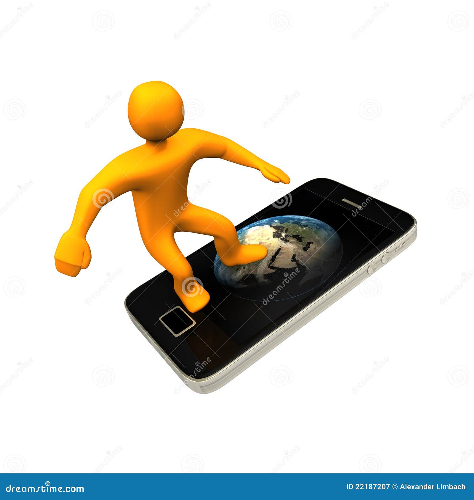 Internet Surfer stock image. Image of network, globe - 22187207