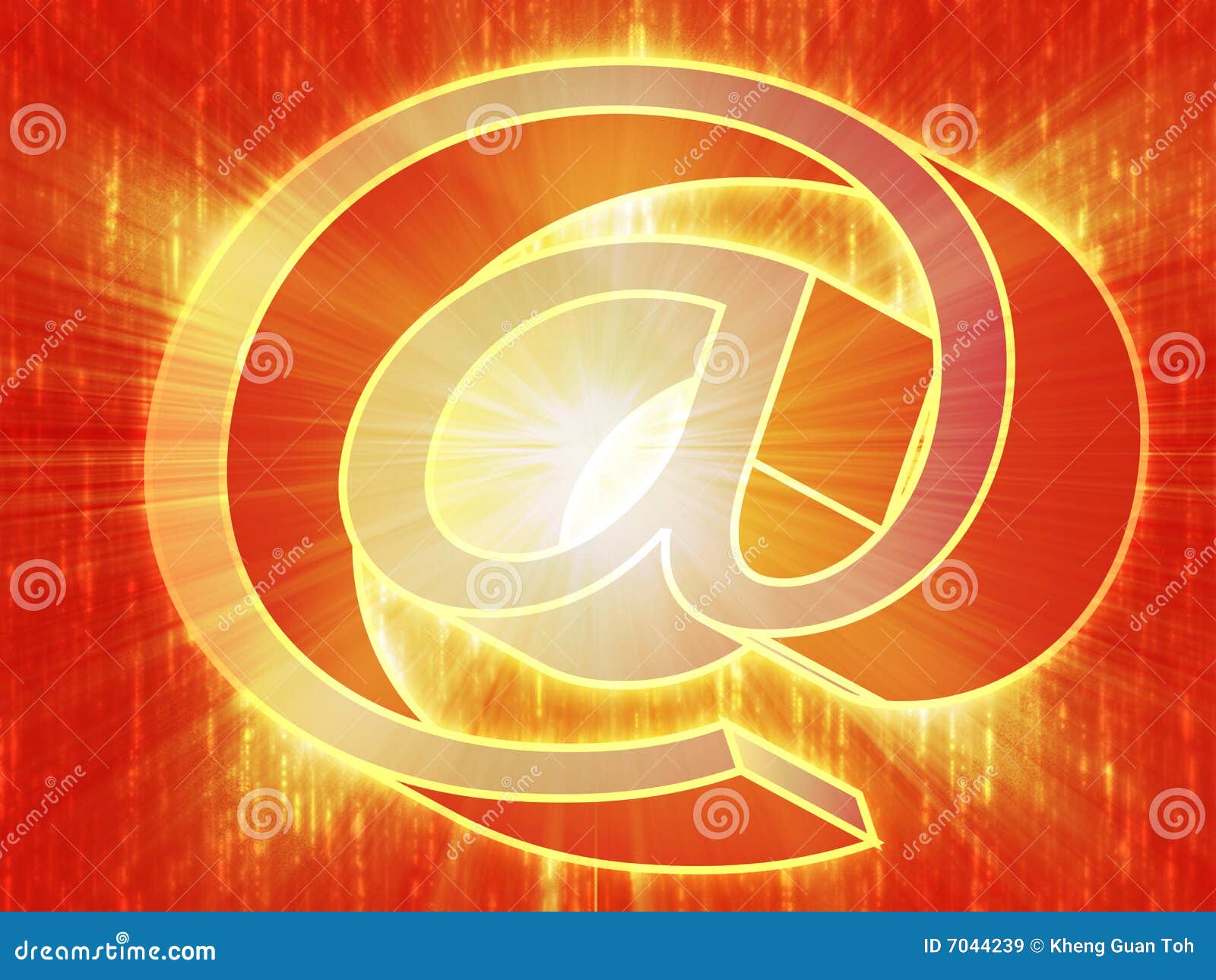 At internet symbol stock illustration. Illustration of aura - 7044239