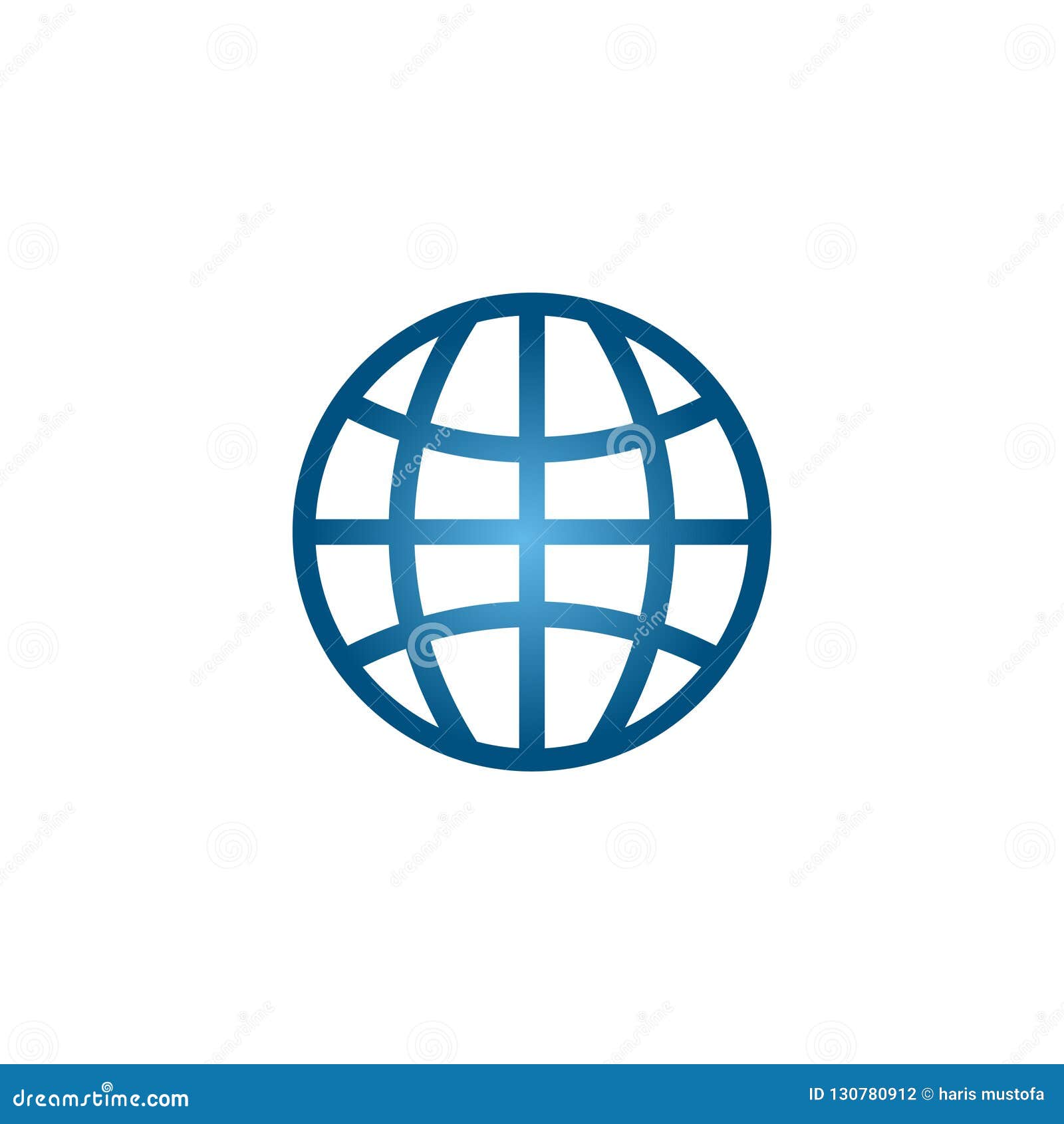 Internet Symbol Graphic Design Element Template Vector Illustration ...