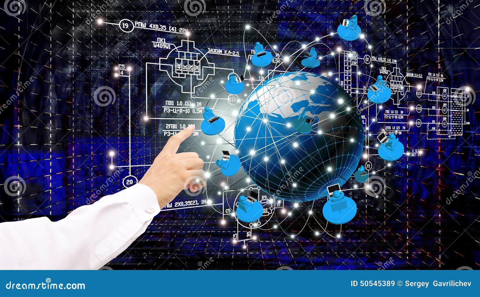 Internet technologies stock image. Image of background - 50545389